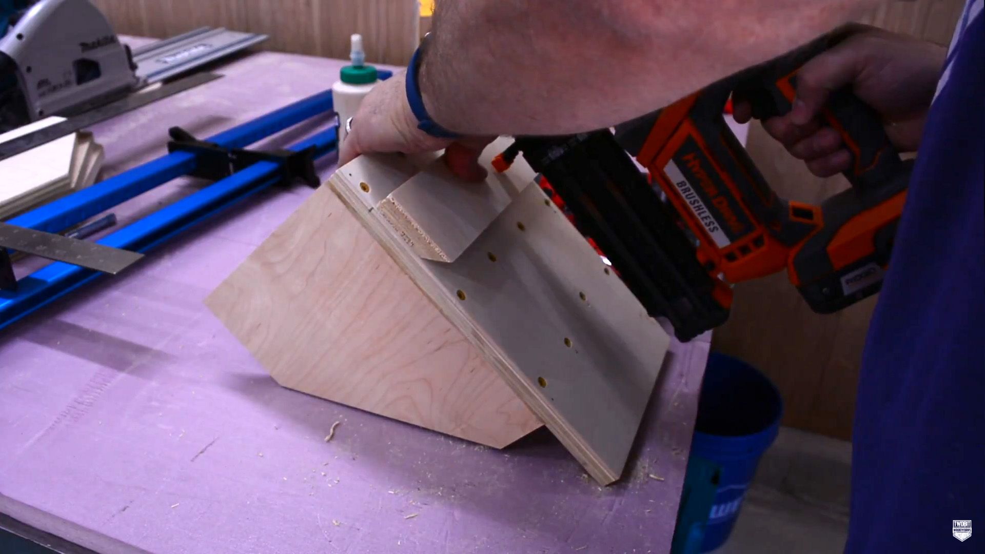 French Cleat Wall With Clamp Racks | How to Build - Woodworking : 28 ...