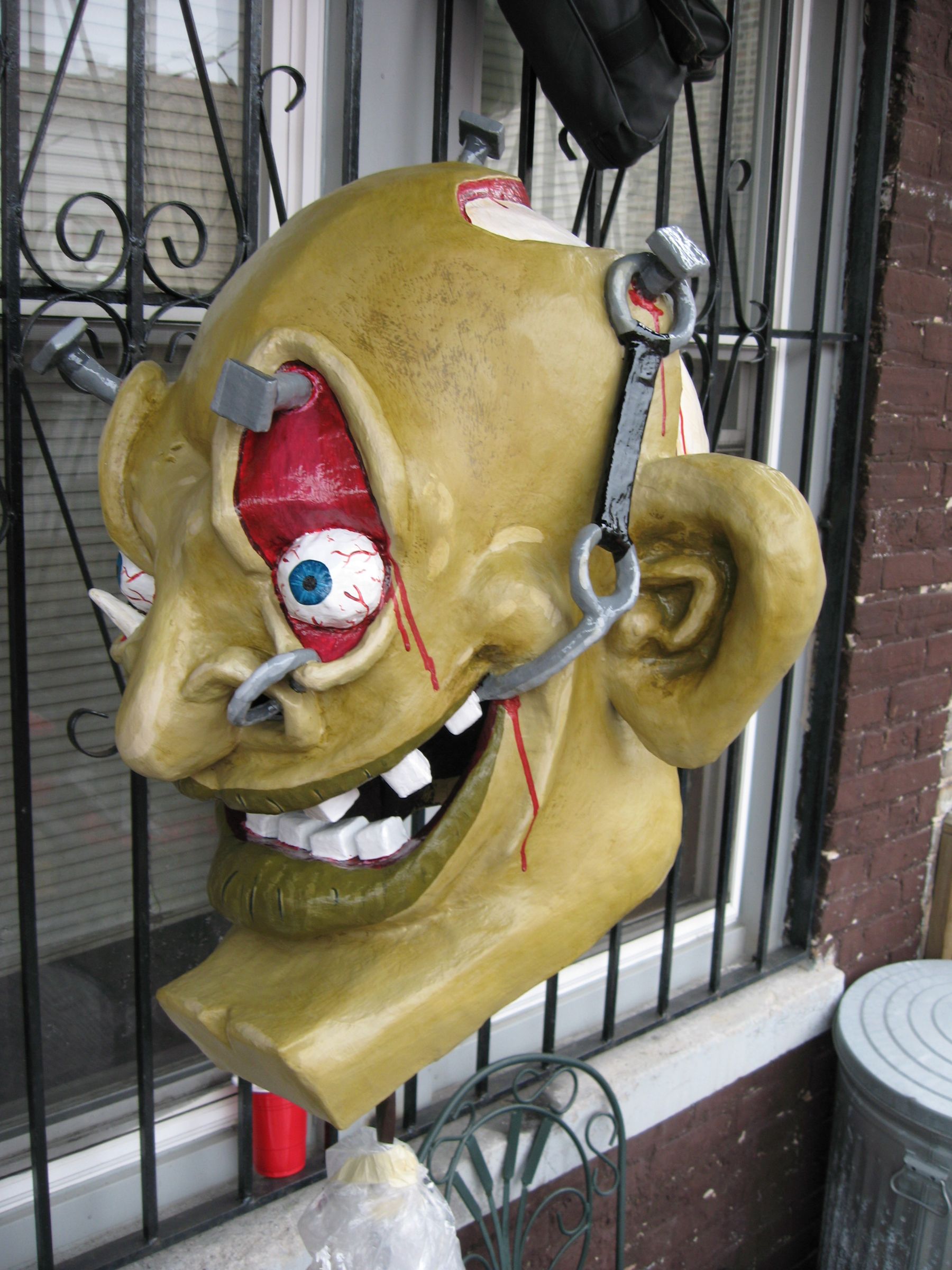 Giant Mask: Horror Head! : 12 Steps (with Pictures) - Instructables