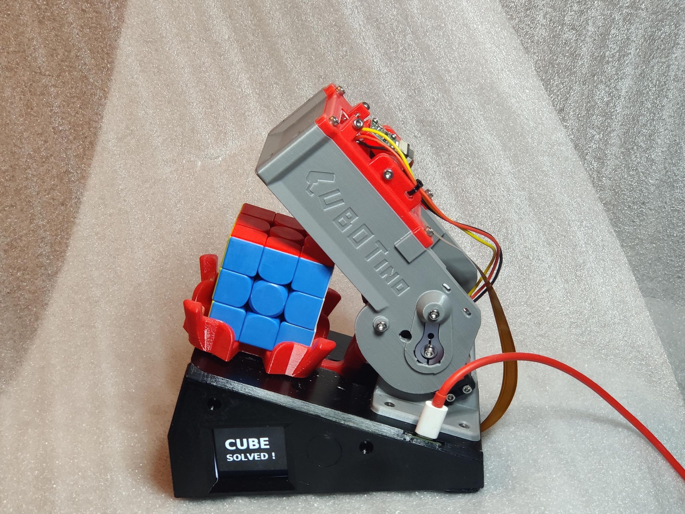 CUBOTino Autonomous: Small, 3D Printed, Rubik's Cube Robot (Raspberry Pi Zero 2, PiCamera) : 11 ...