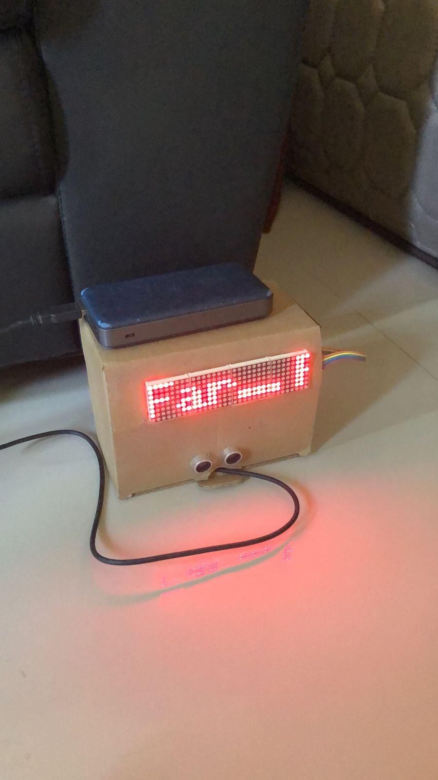 Rangefinder for Garage Parking With Arduino : 4 Steps (with Pictures ...