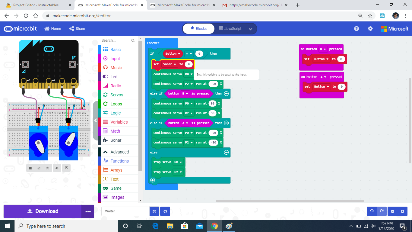 Walter the Sonar Bot : 29 Steps - Instructables