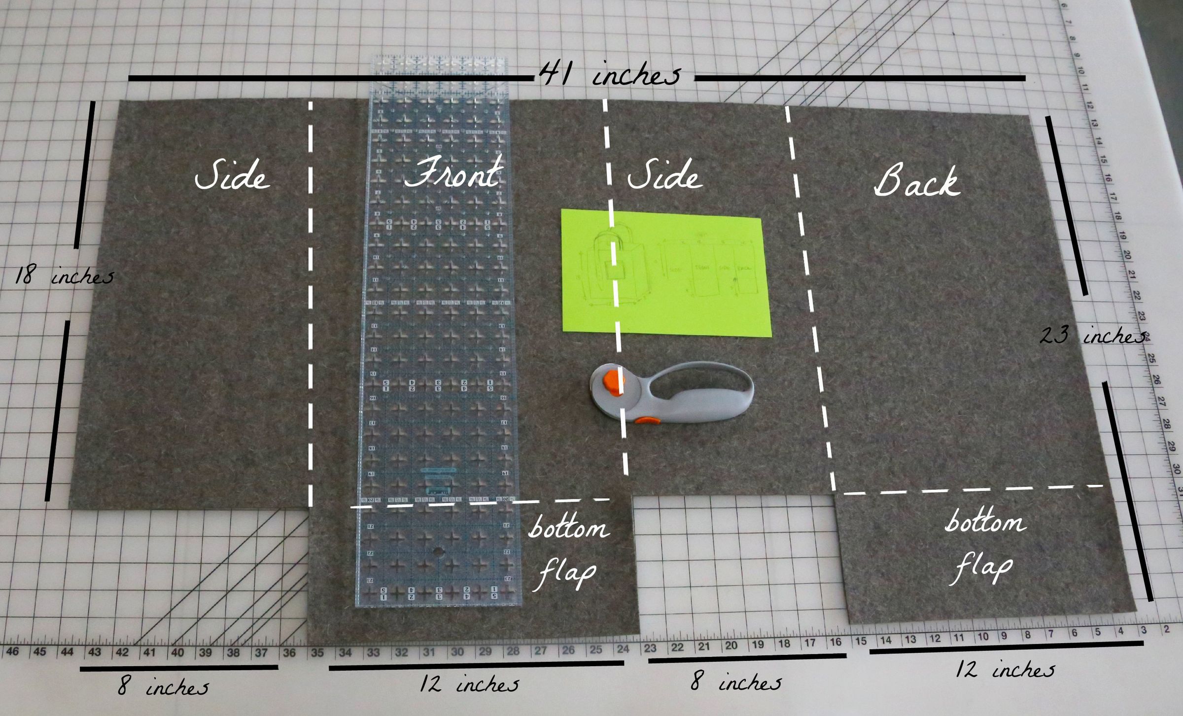 Felt Bag : 8 Steps (with Pictures) - Instructables