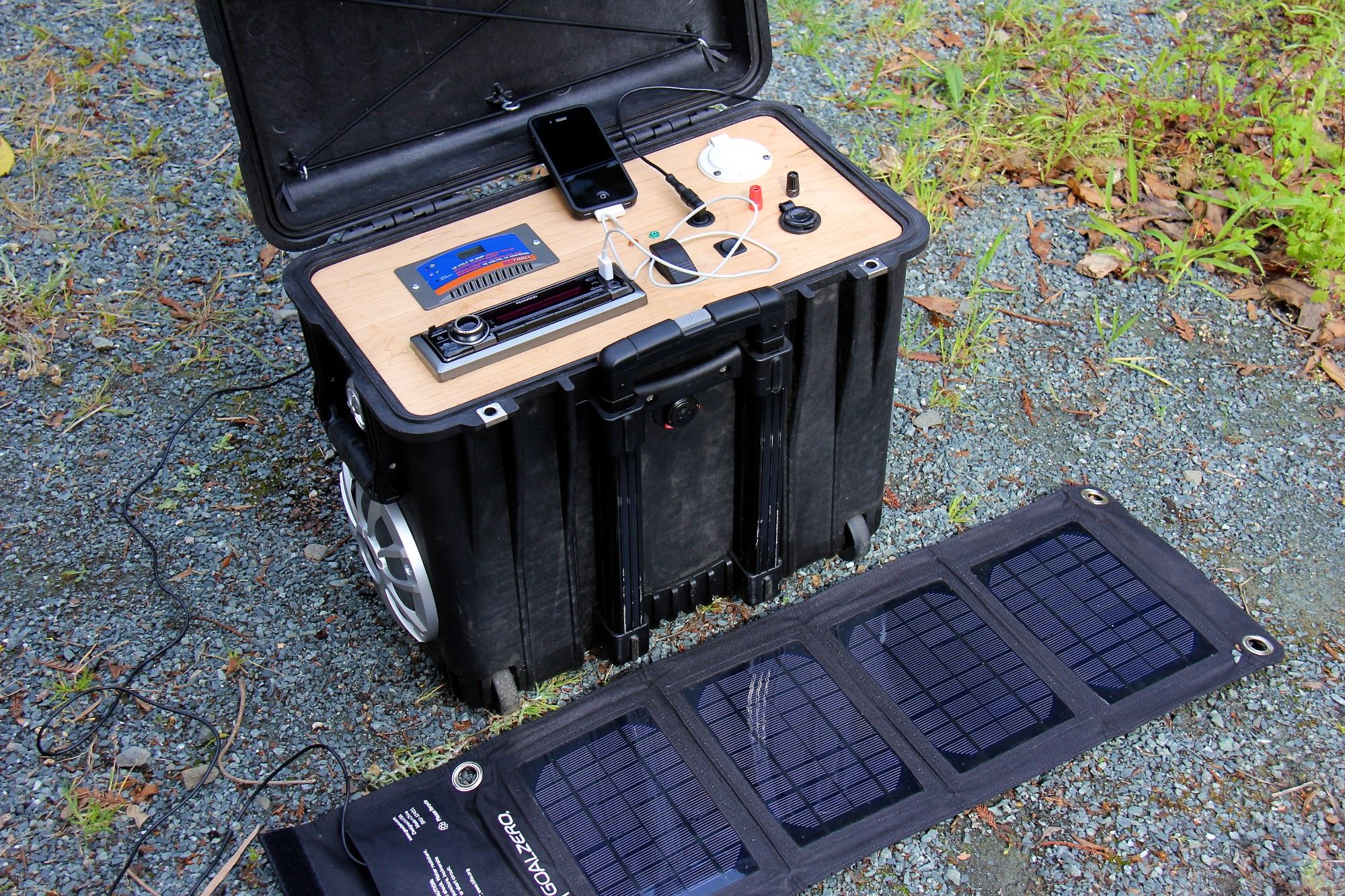 Waterproof Solar Powered Boom Box : 22 Steps (with Pictures ...