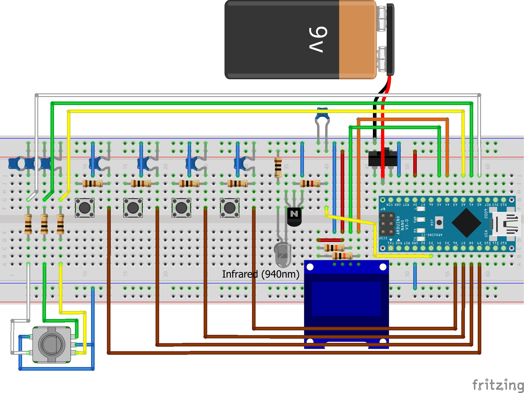 Tim's Cybot Arduino NANO Remote Control : 31 Steps (with Pictures ...