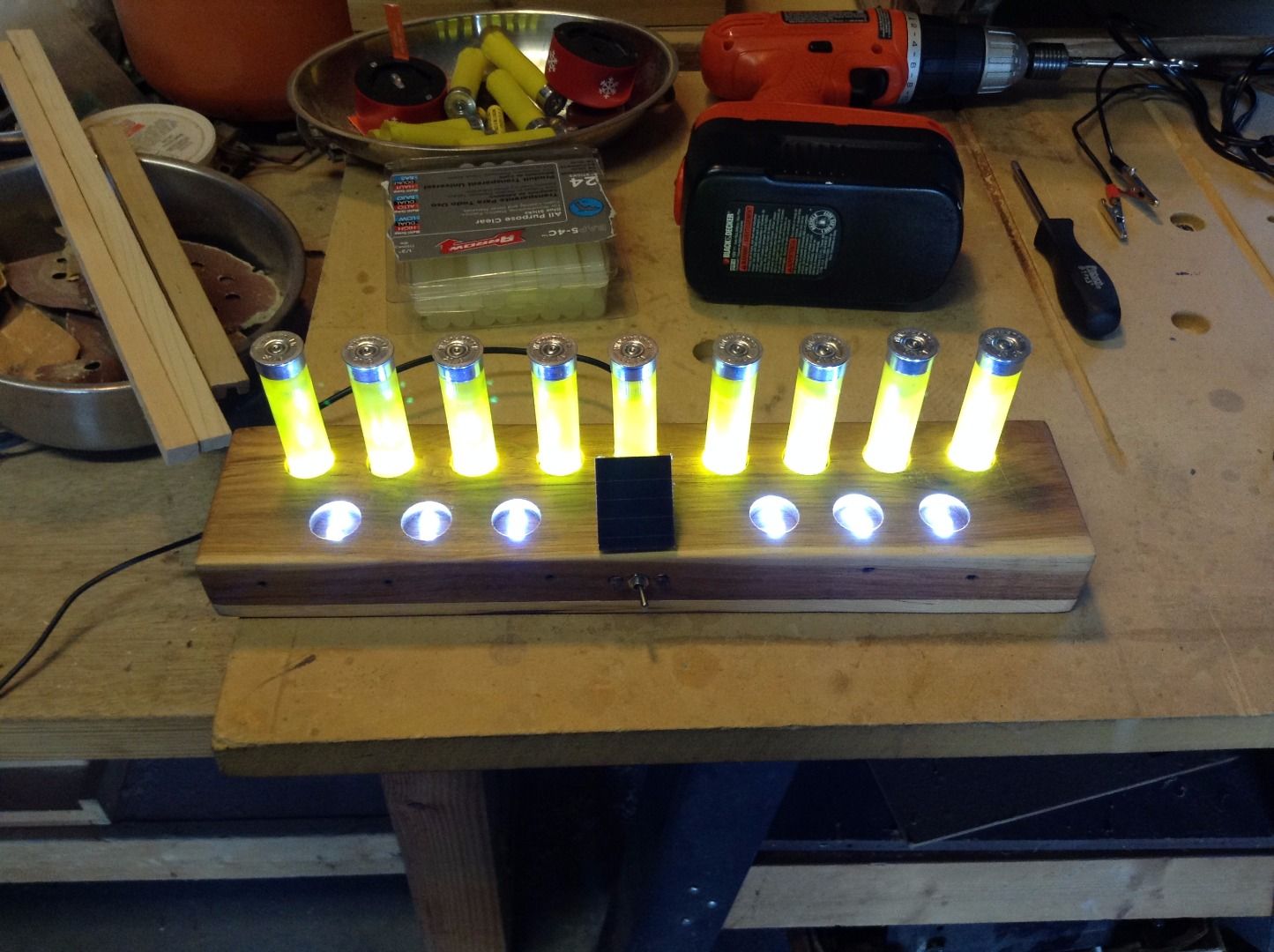 Upcycled Shotgun Shell and Pallet Wood Lamp : 9 Steps (with Pictures ...