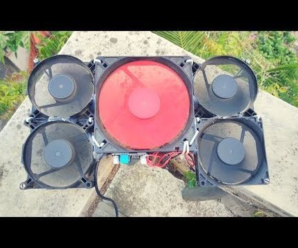 Laptop Cooling Pad DIY | Awesome Life Hacks With CPU Fan | Creative ...