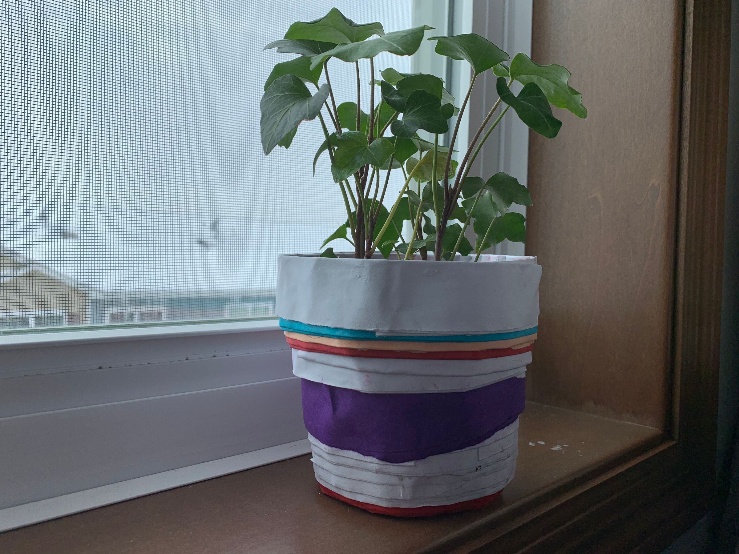 Paper Flower Pot : 4 Steps - Instructables