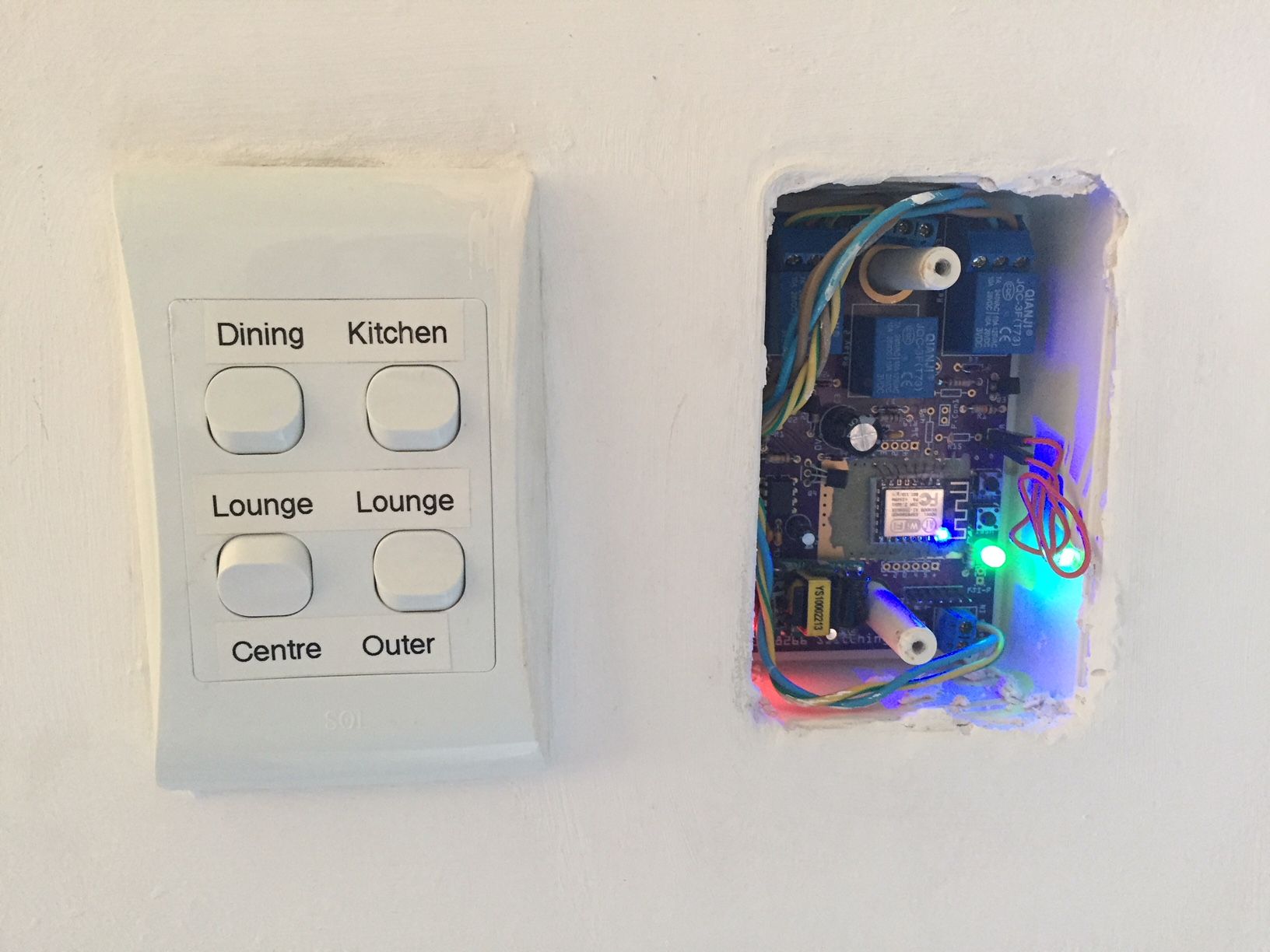 Multi-purpose Room Lighting and Appliance Controller With Alexa Voice ...