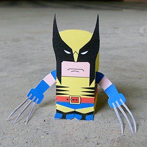 Paper Wolverine Box Figure! - Instructables