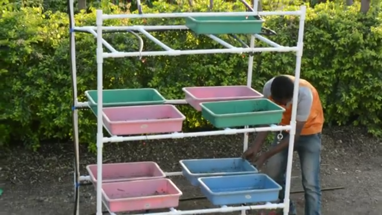PVC Pipe Hydroponics Structure. : 5 Steps (with Pictures) - Instructables