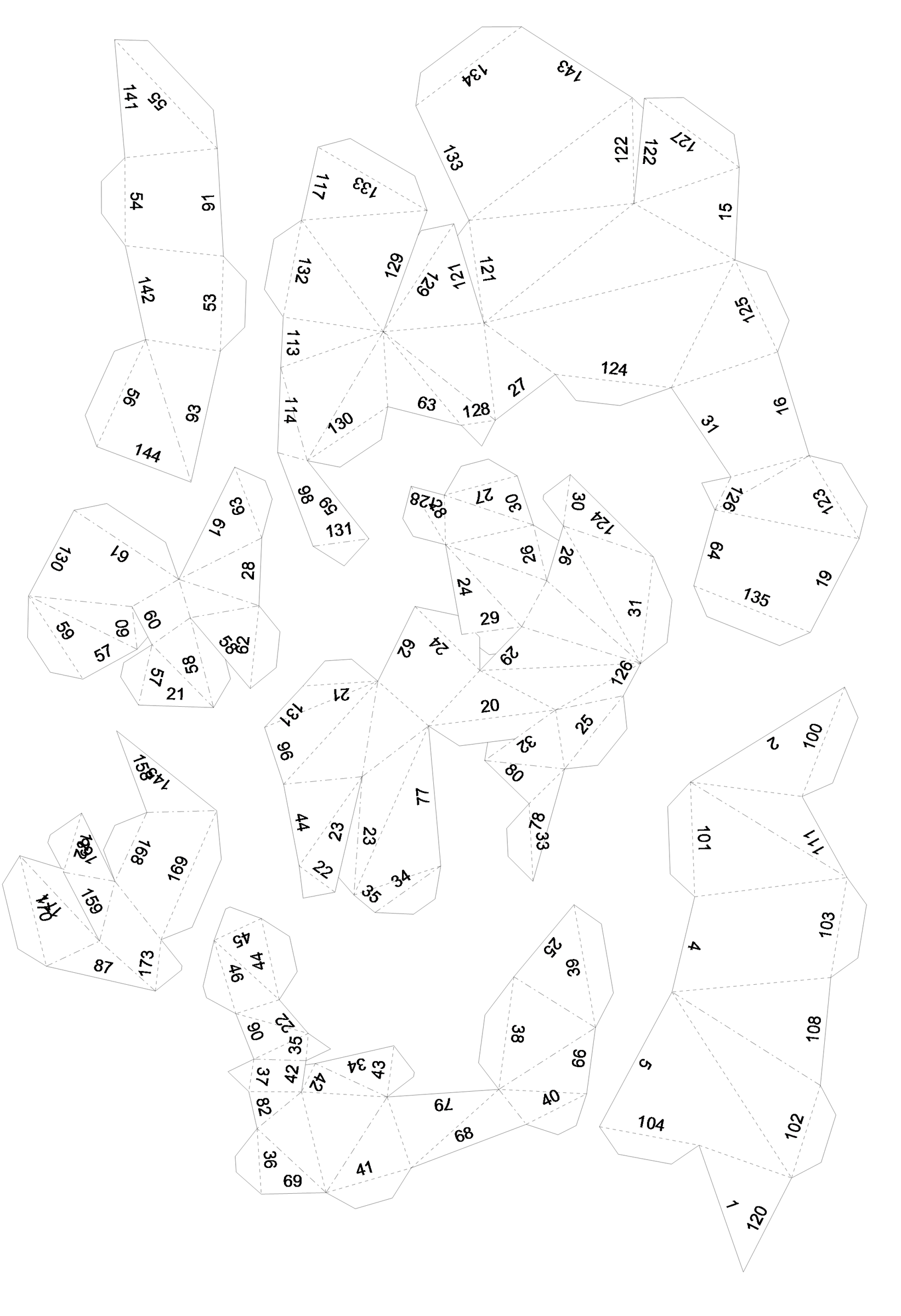 Papercraft Skull With Glowing Eyes : 15 Steps (with Pictures ...
