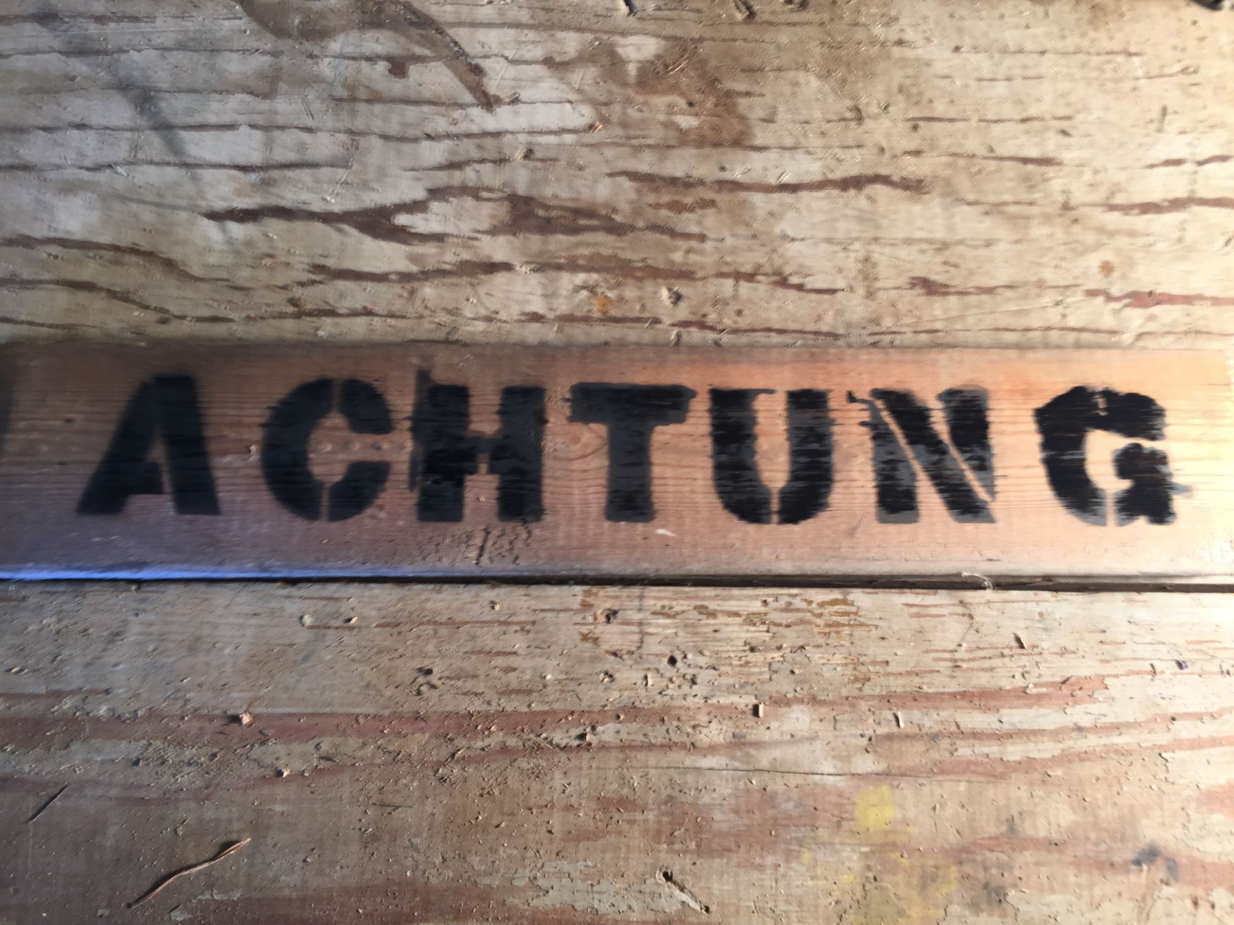WW2 German Mine Sign : 6 Steps - Instructables