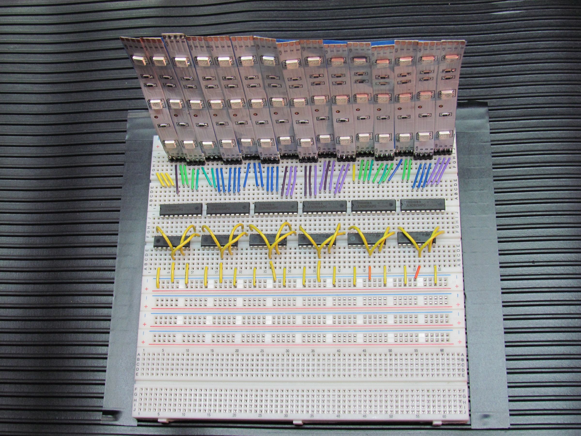 RainBoard - RGB LED Rainbow Fader : 19 Steps (with Pictures ...