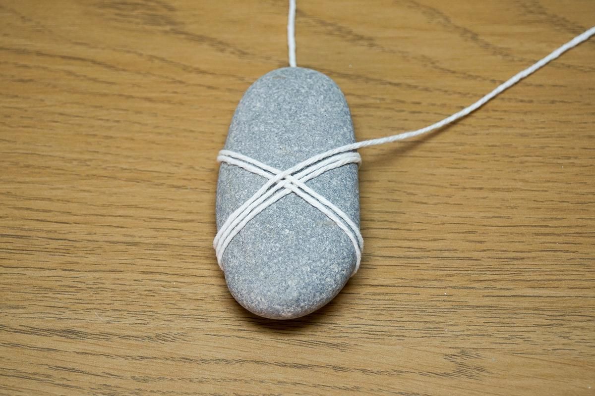 DIY Decorative Wrapped Stones | Japanese-Inspired Crafts : 15 Steps ...
