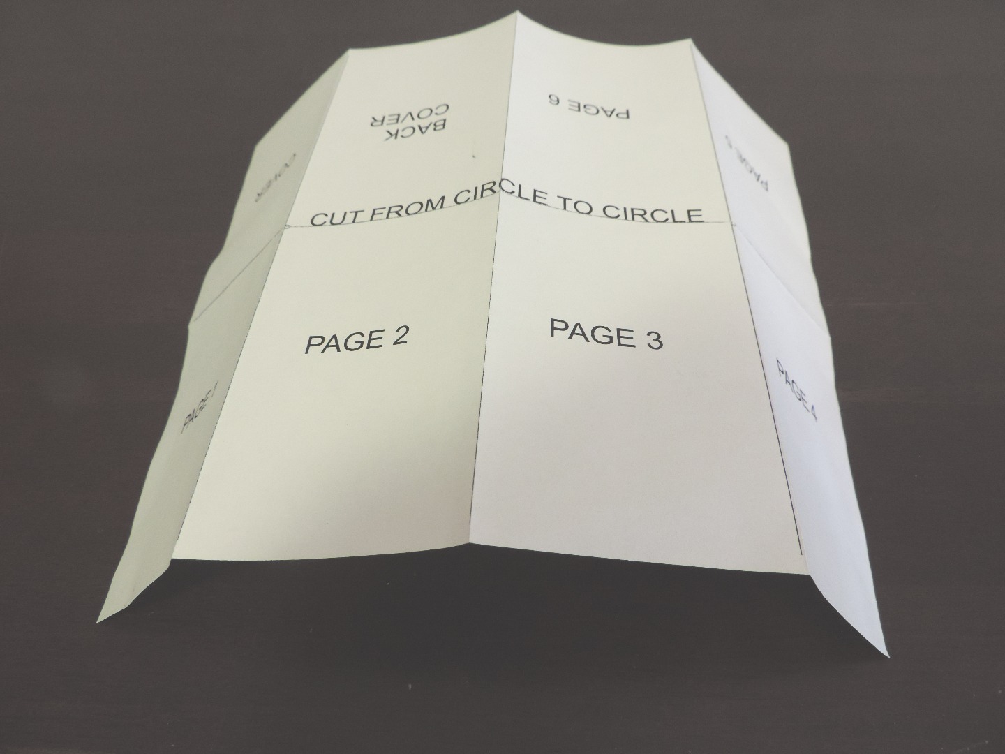 A One Sheet of Paper Booklet : 5 Steps - Instructables