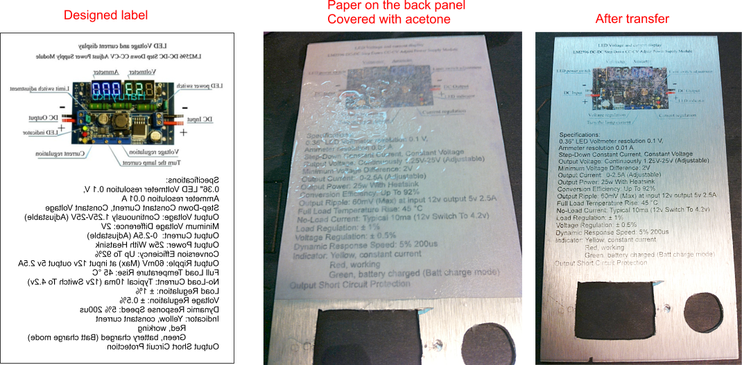 An Easy Way to Create Professional Looking Labeled Project Panels : 3 ...