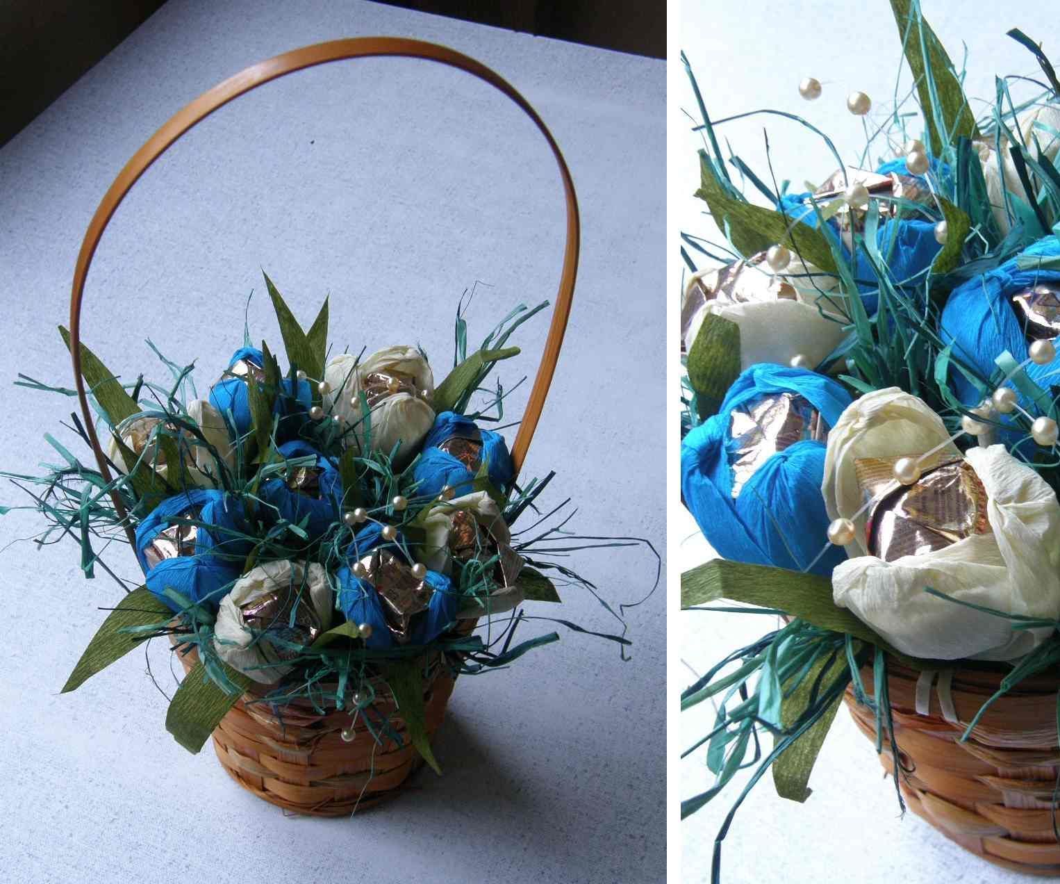 Candy-Flower Basket : 5 Steps (with Pictures) - Instructables