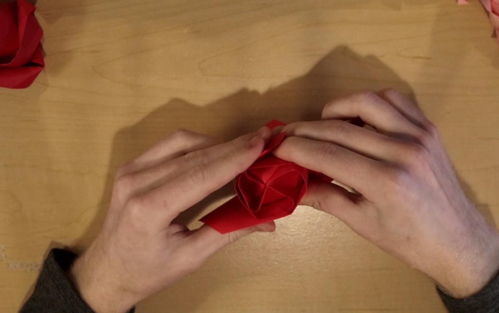 How to Make an Origami Rose : 14 Steps (with Pictures) - Instructables