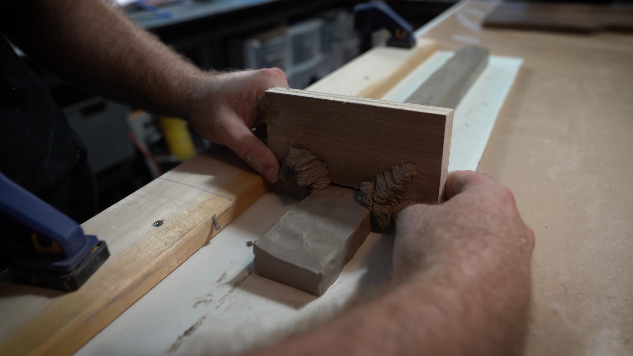 DIY Walnut and Leather Keyboard Tray : 26 Steps (with Pictures ...
