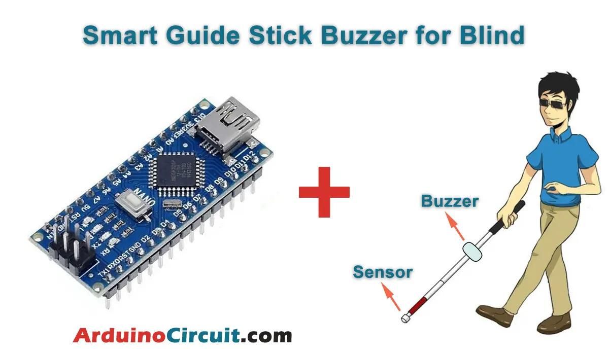 VL53L0X Smart Guide Stick Buzzer for Blind : 4 Steps - Instructables