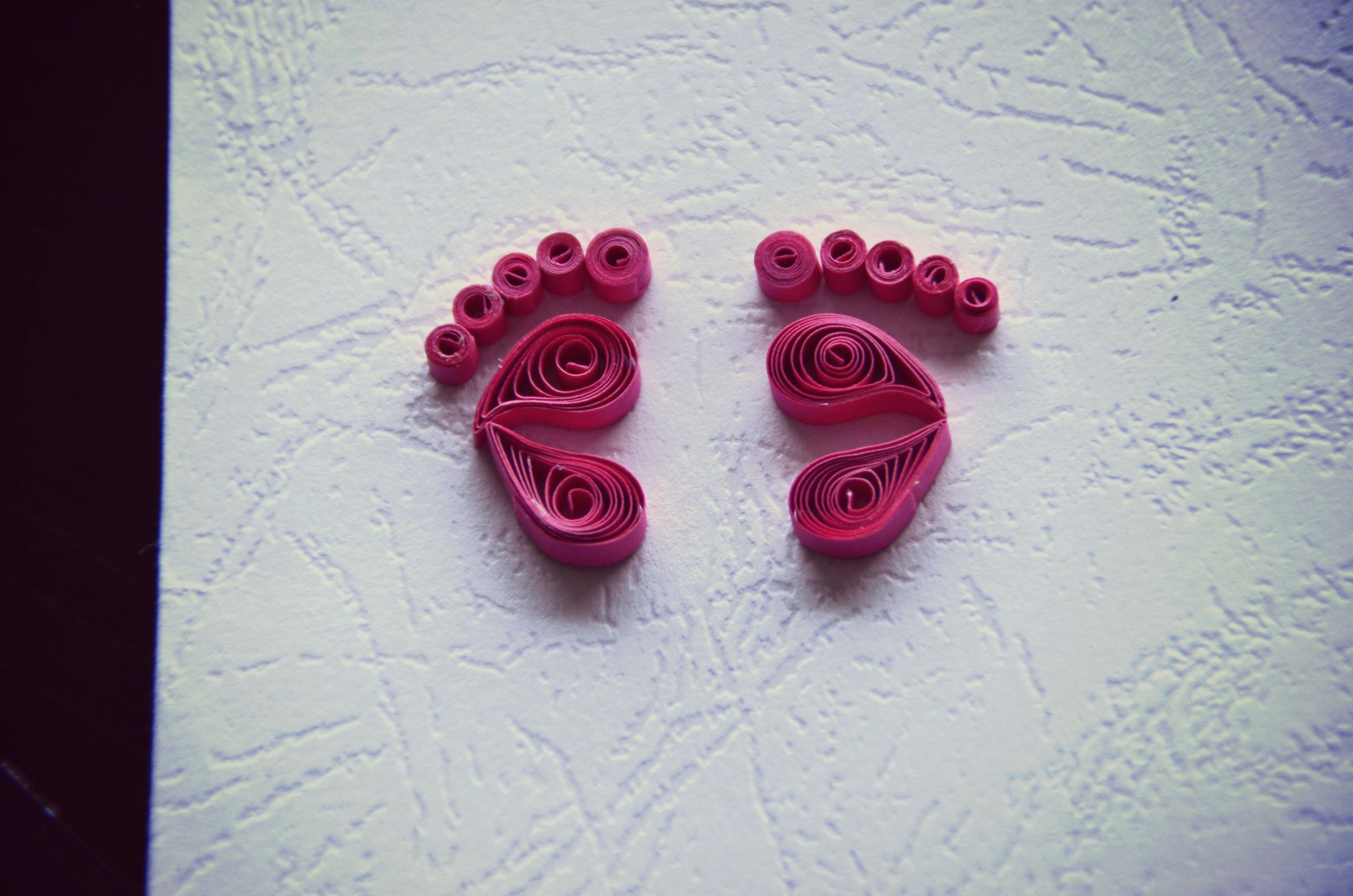 Paper Quilling Baby Footprints : 9 Steps (with Pictures) - Instructables