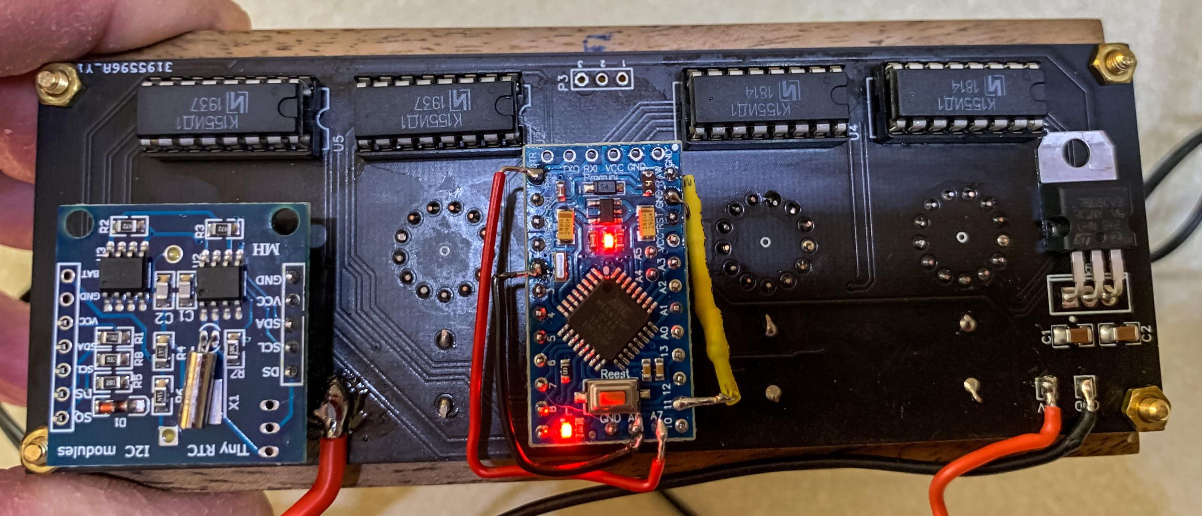 Make Your Own Retro Nixie Clock With an RTC! : 7 Steps (with Pictures ...