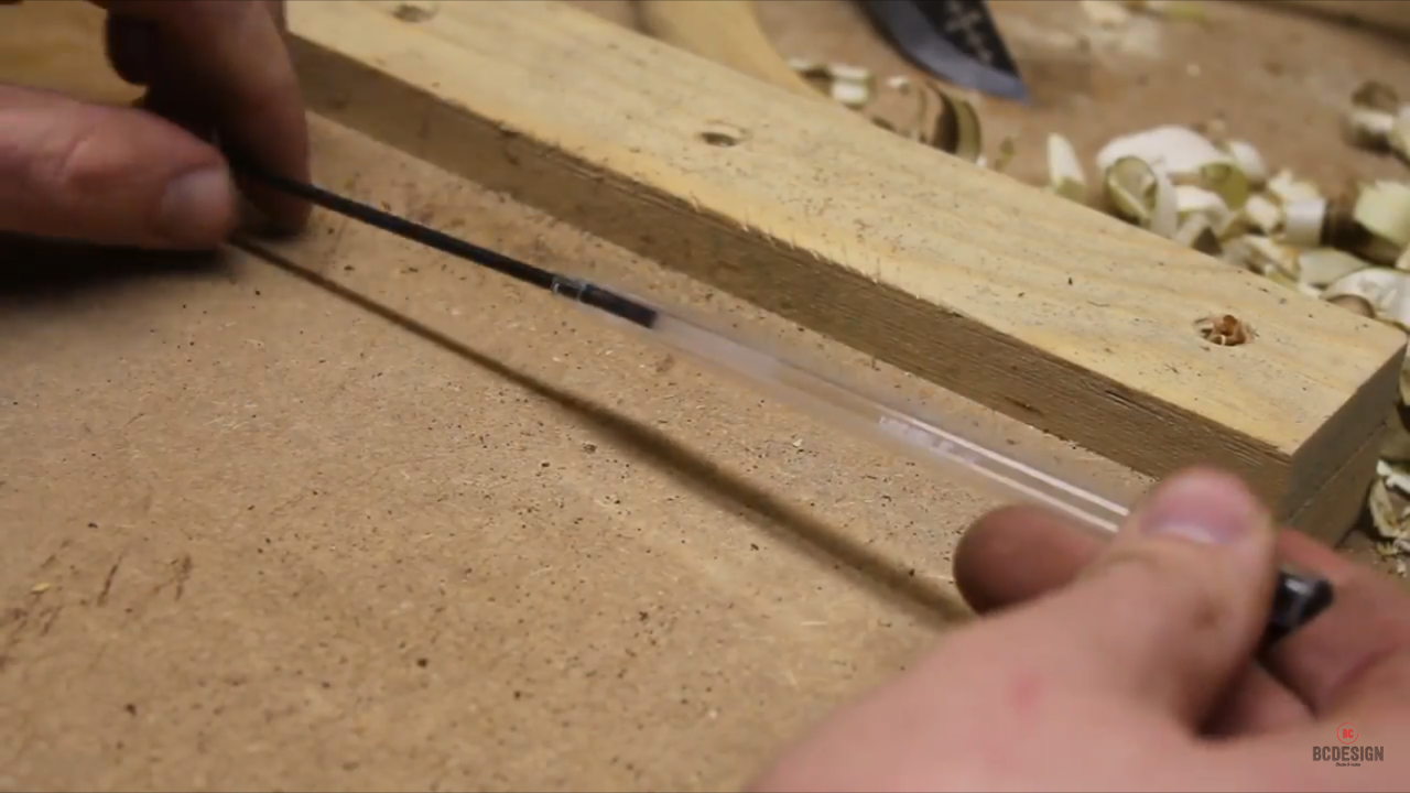 How to Make a Live Edge Pen / the No Lathe Challenge : 7 Steps (with ...