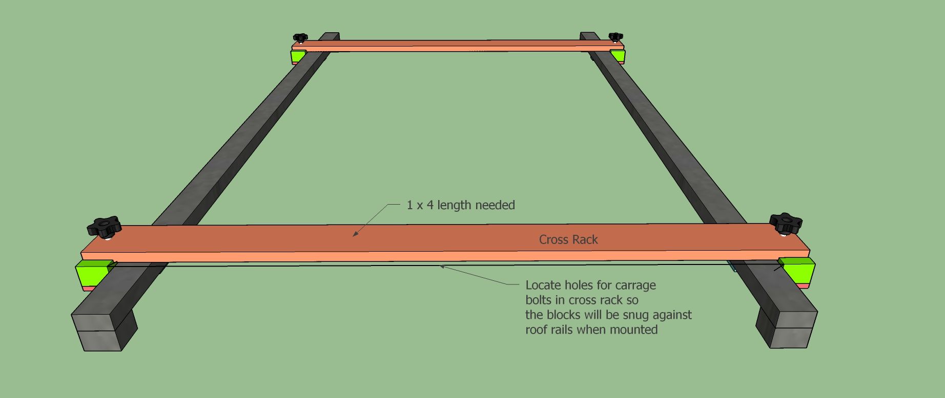 Car Roof Rack Cross Bars : 4 Steps - Instructables