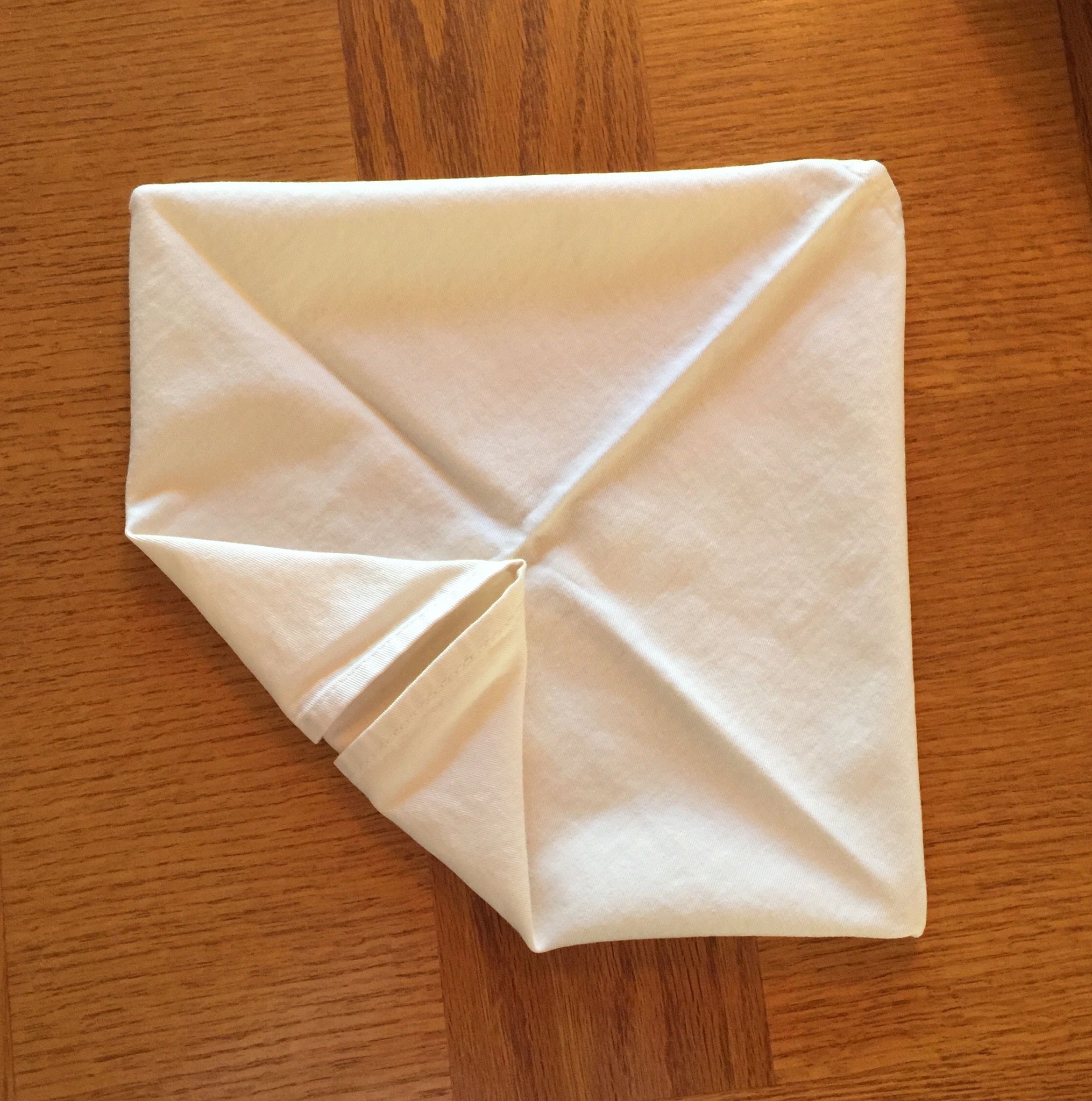 Napkin Folding - Flower : 9 Steps (with Pictures) - Instructables