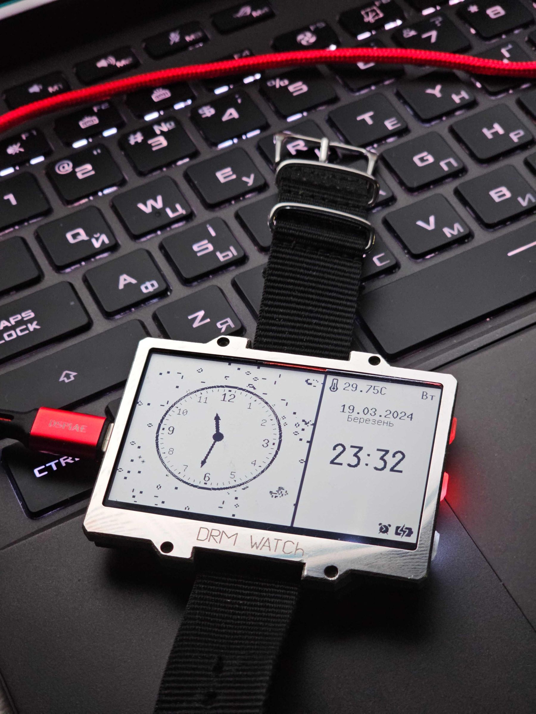 DIY ESP32 Wearable: DRM Watch 3 (Suitable for Daily Use) : 12 Steps (with Pictures) - Instructables