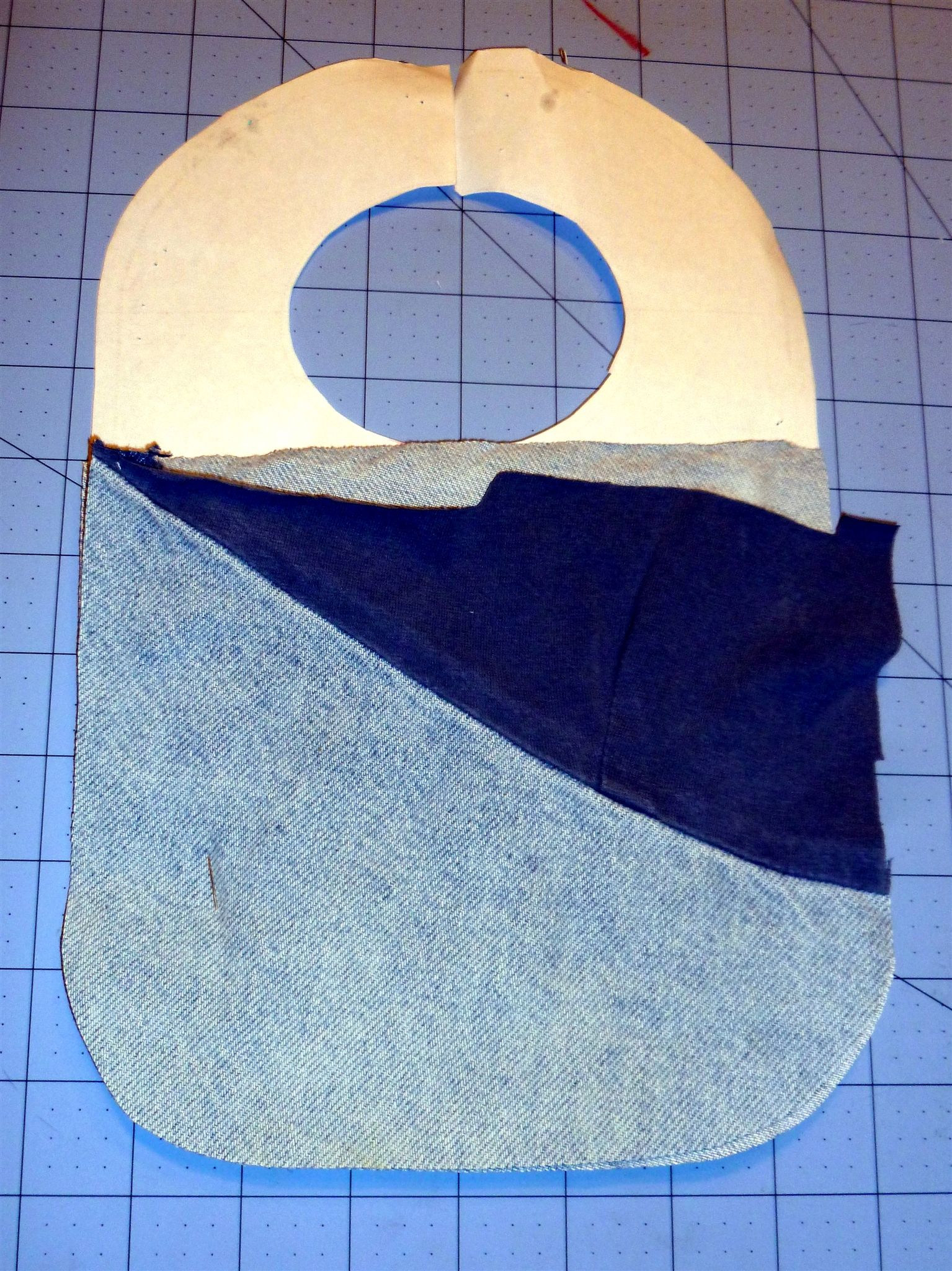 Recycled Clothes Bib With Versatile Pattern : 7 Steps (with Pictures ...