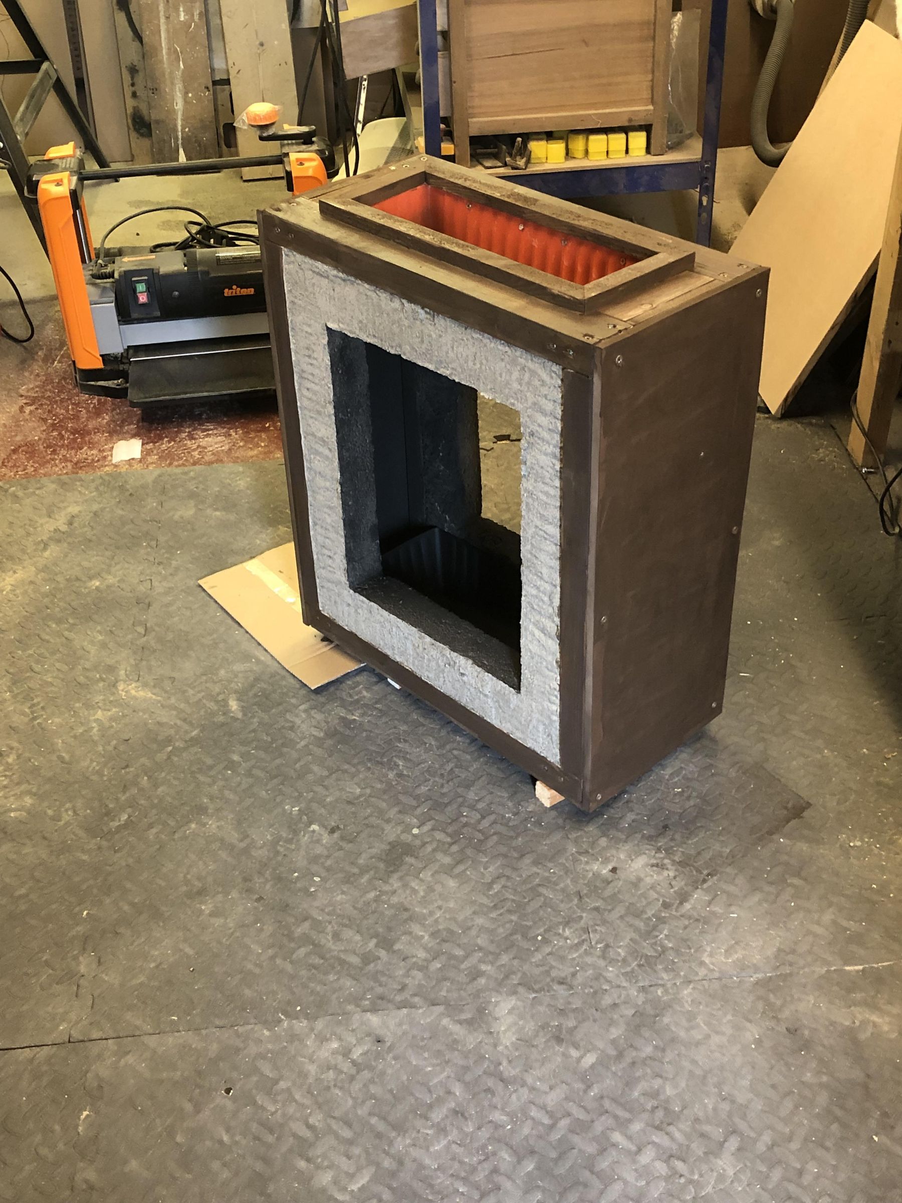 Concrete Framed Water Feature With Planter : 5 Steps (with Pictures ...