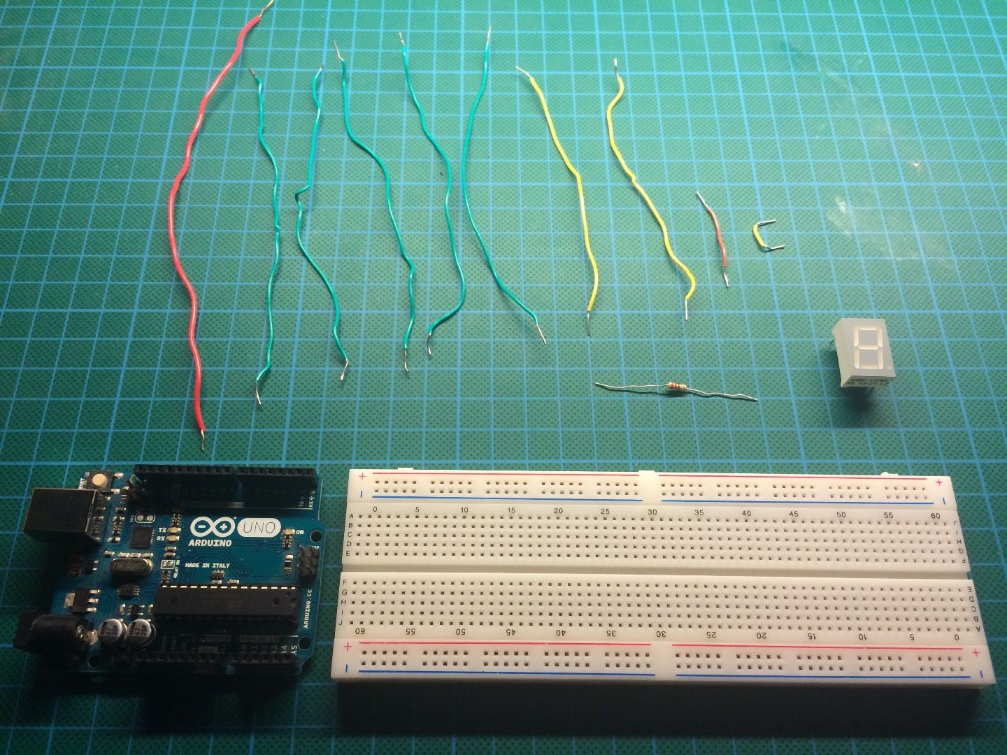 Arduino Decimal Counter With 7 Segment Display : 4 Steps (with Pictures ...