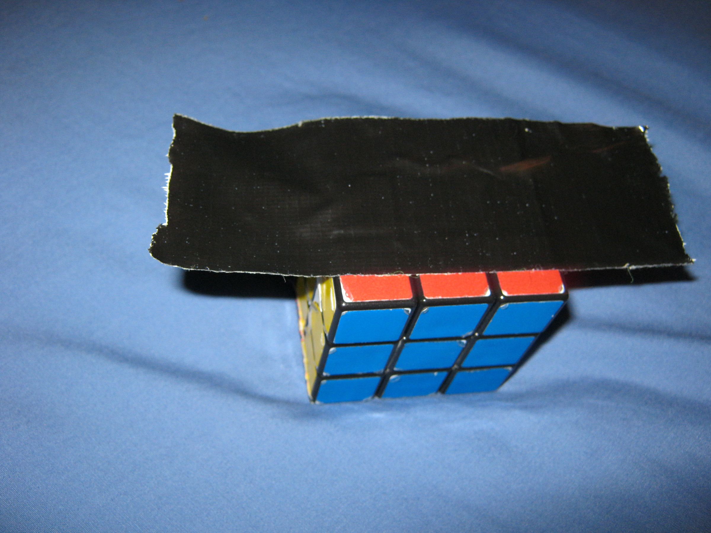 Customize Rubik's Cube With Duct Tape : 5 Steps - Instructables
