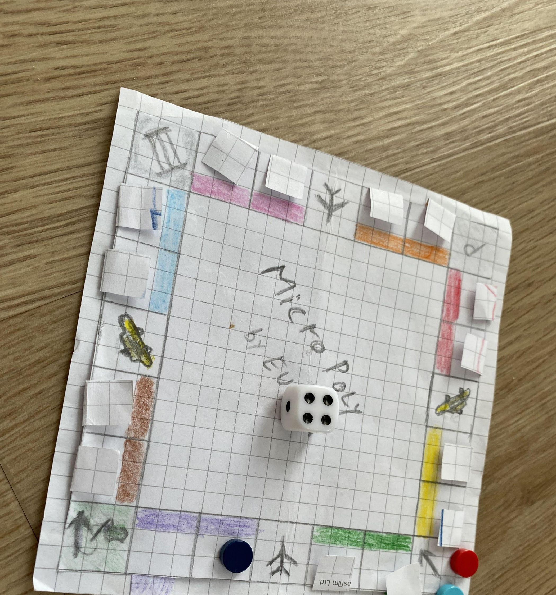 Micropoly: Make Your Own Travel-Themed Board Game From Paper : 6 Steps ...