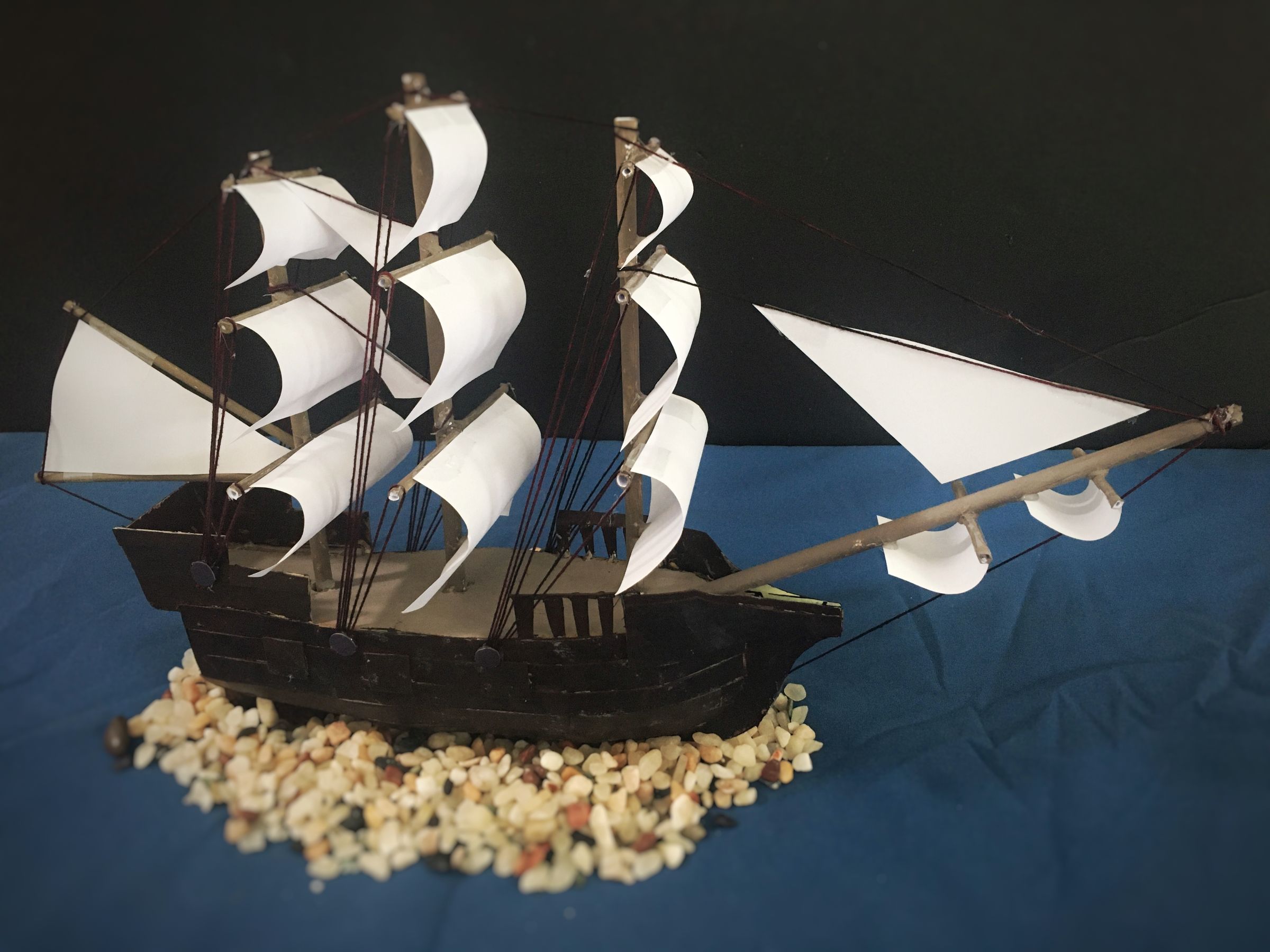 Model Ship From Paper and Cardboard : 15 Steps (with Pictures ...