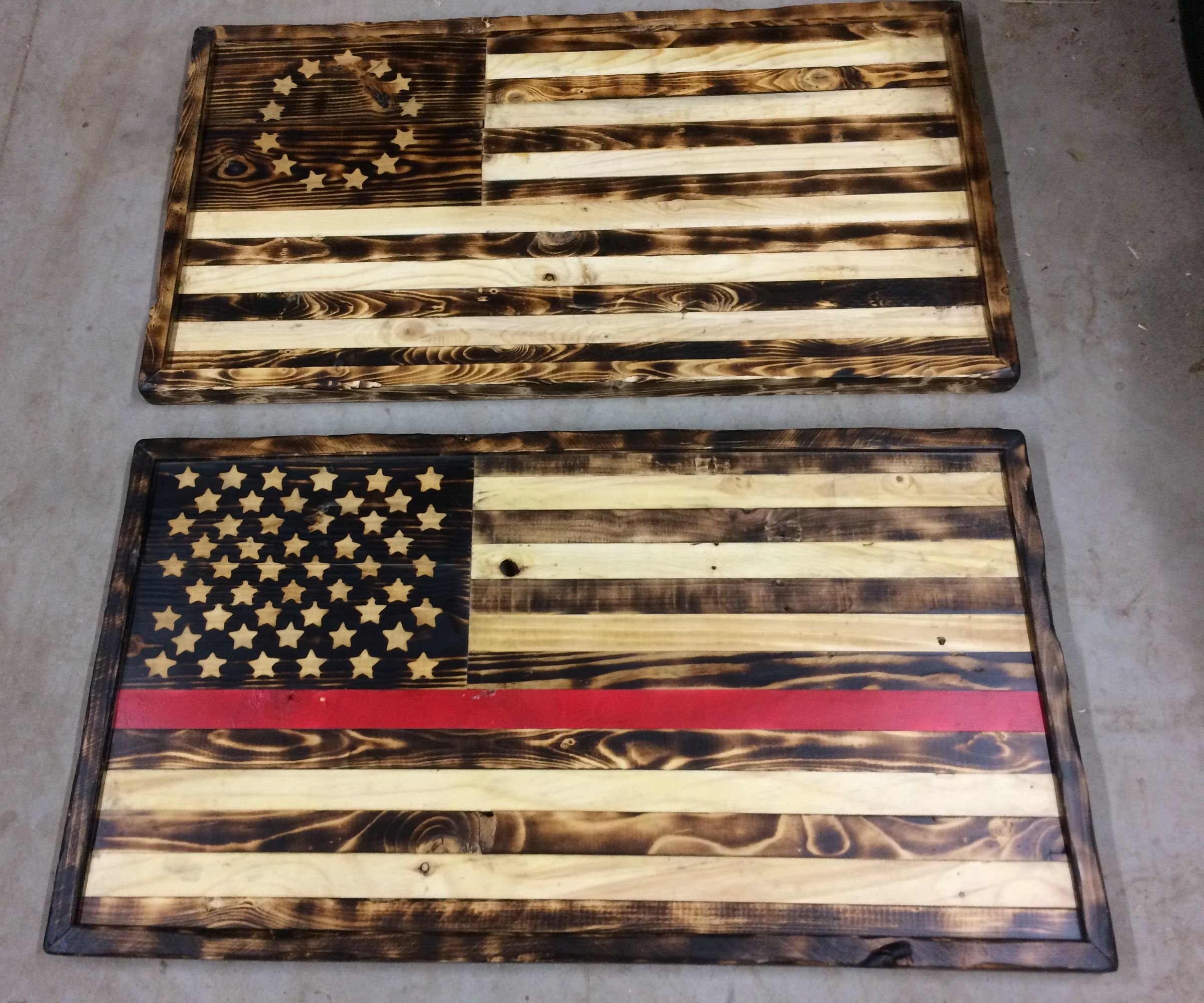 Pallet Wood American Flag (A.K.A. the Pyro Flag) : 15 Steps (with ...