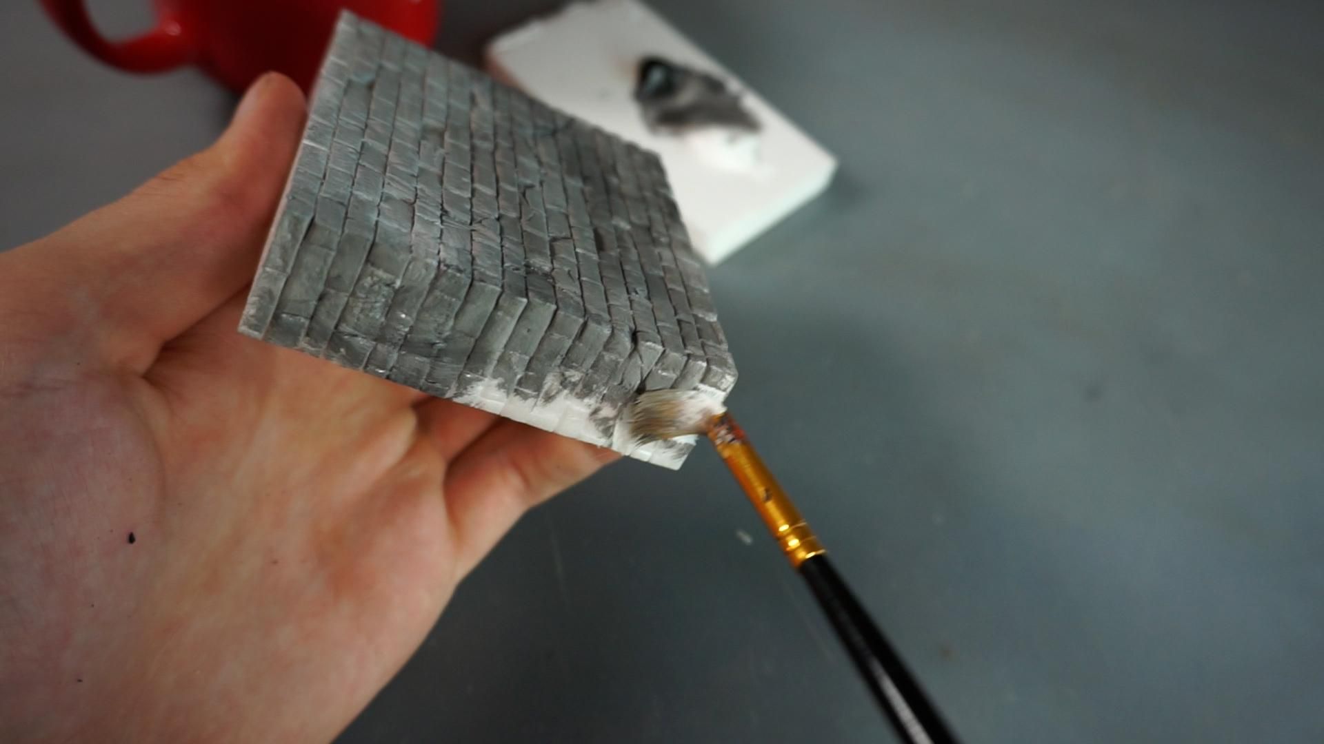 Turn Foam Into a Hyper-Realistic Brick Wall Model : 16 Steps (with ...