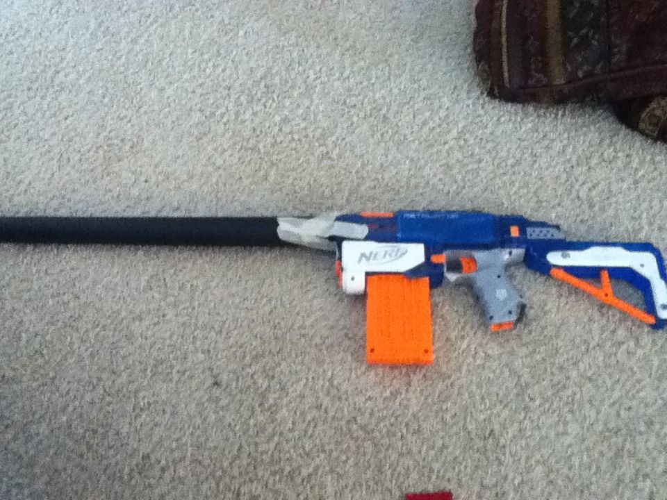 Retaliator Barrel Nerf Gun Mod : 3 Steps - Instructables