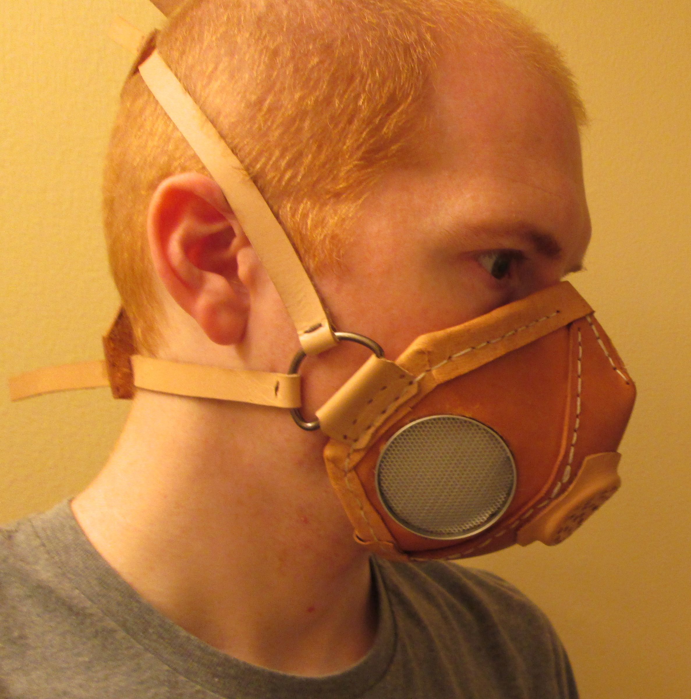 Functional Leather Respirator : 9 Steps (with Pictures) - Instructables