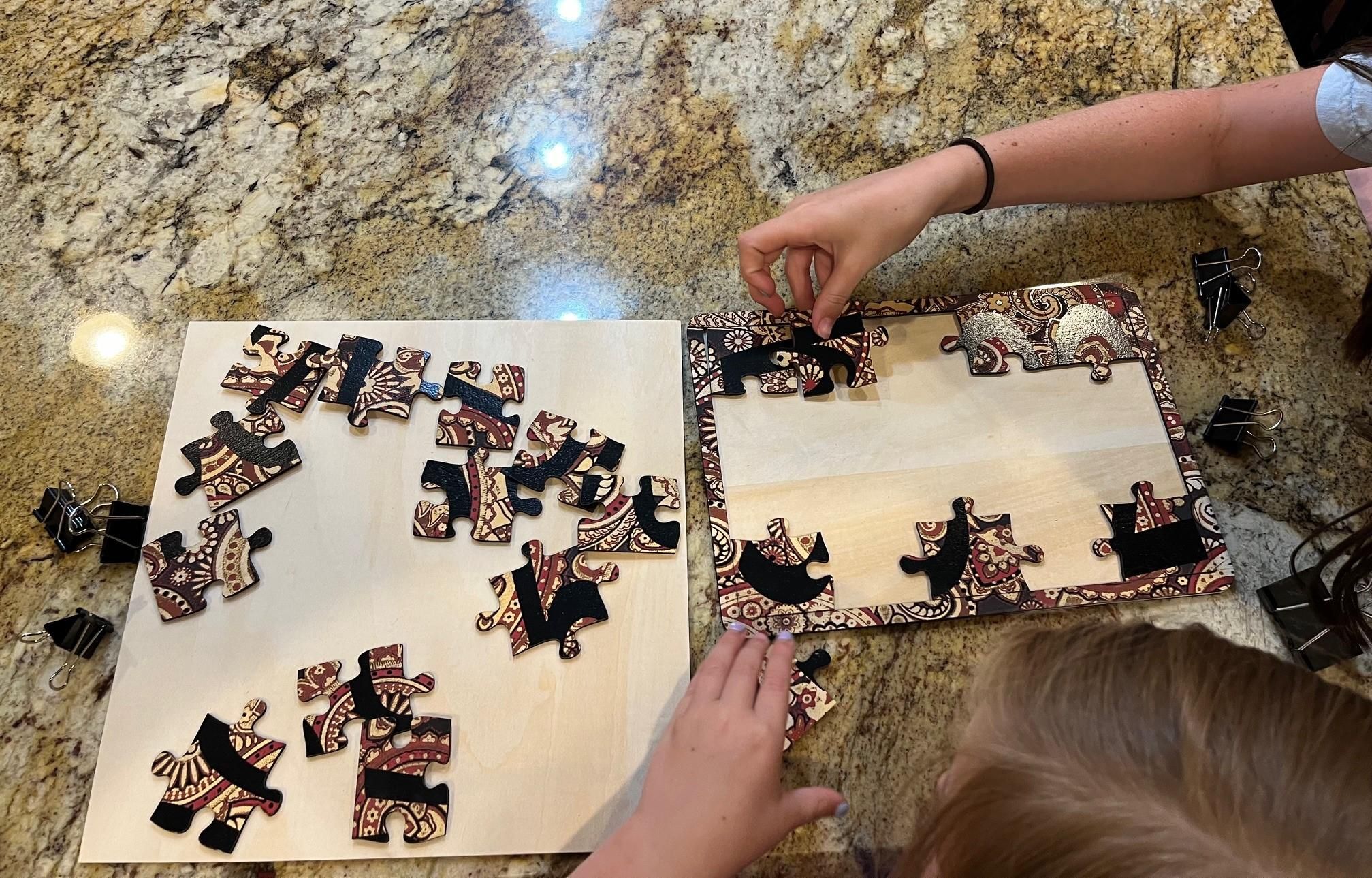 Jigsaw Puzzle With Secret Code for Escape Rooms : 10 Steps (with ...