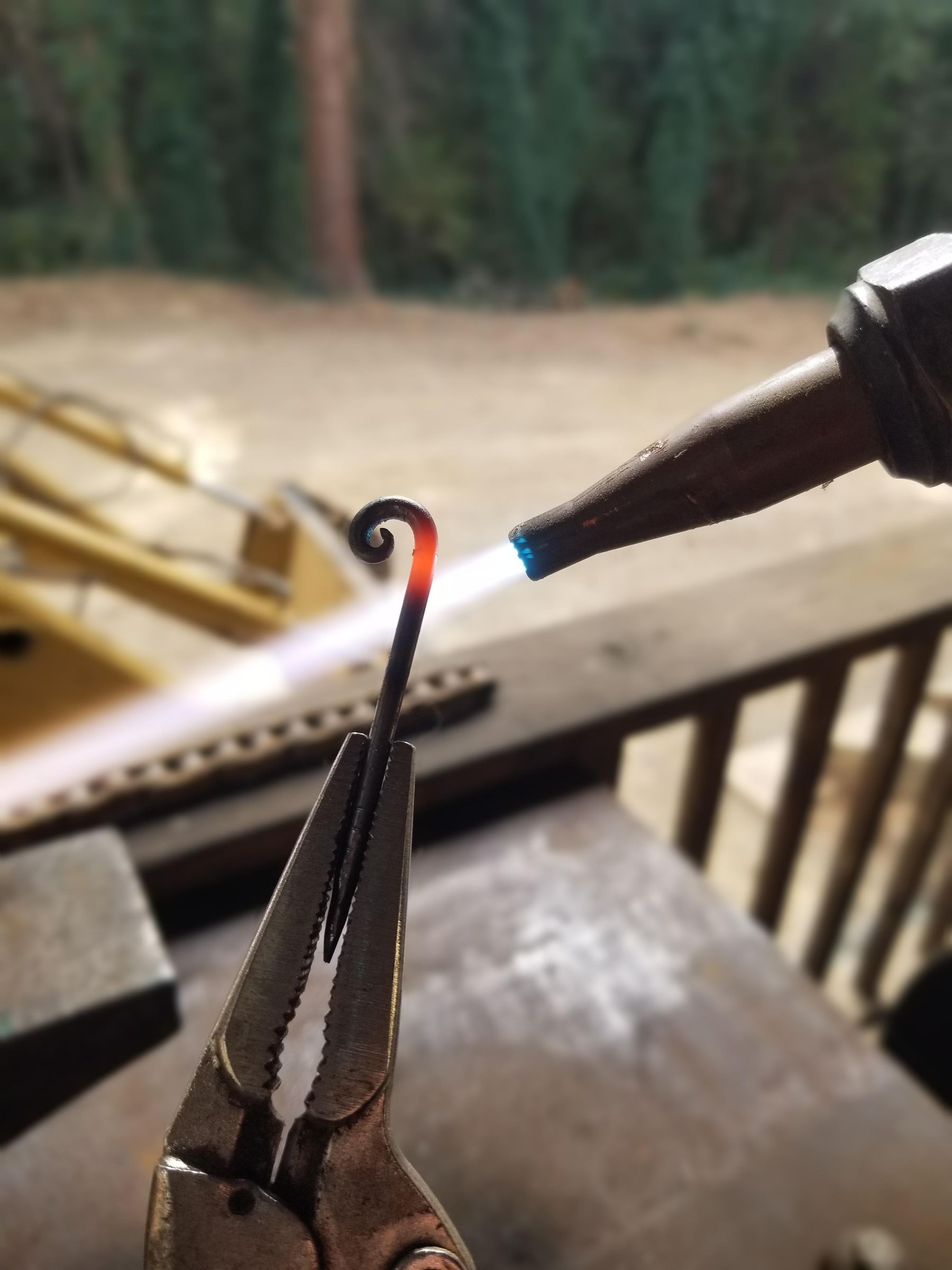 Small-Scale Blacksmithing: Simple Heart Bracelet : 4 Steps (with ...