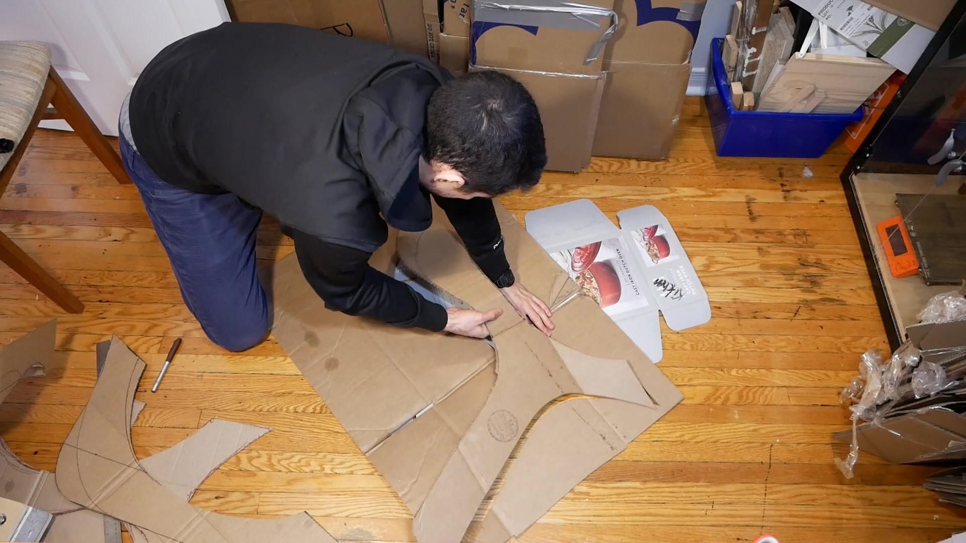 Modern Cardboard Chair : 5 Steps (with Pictures) - Instructables