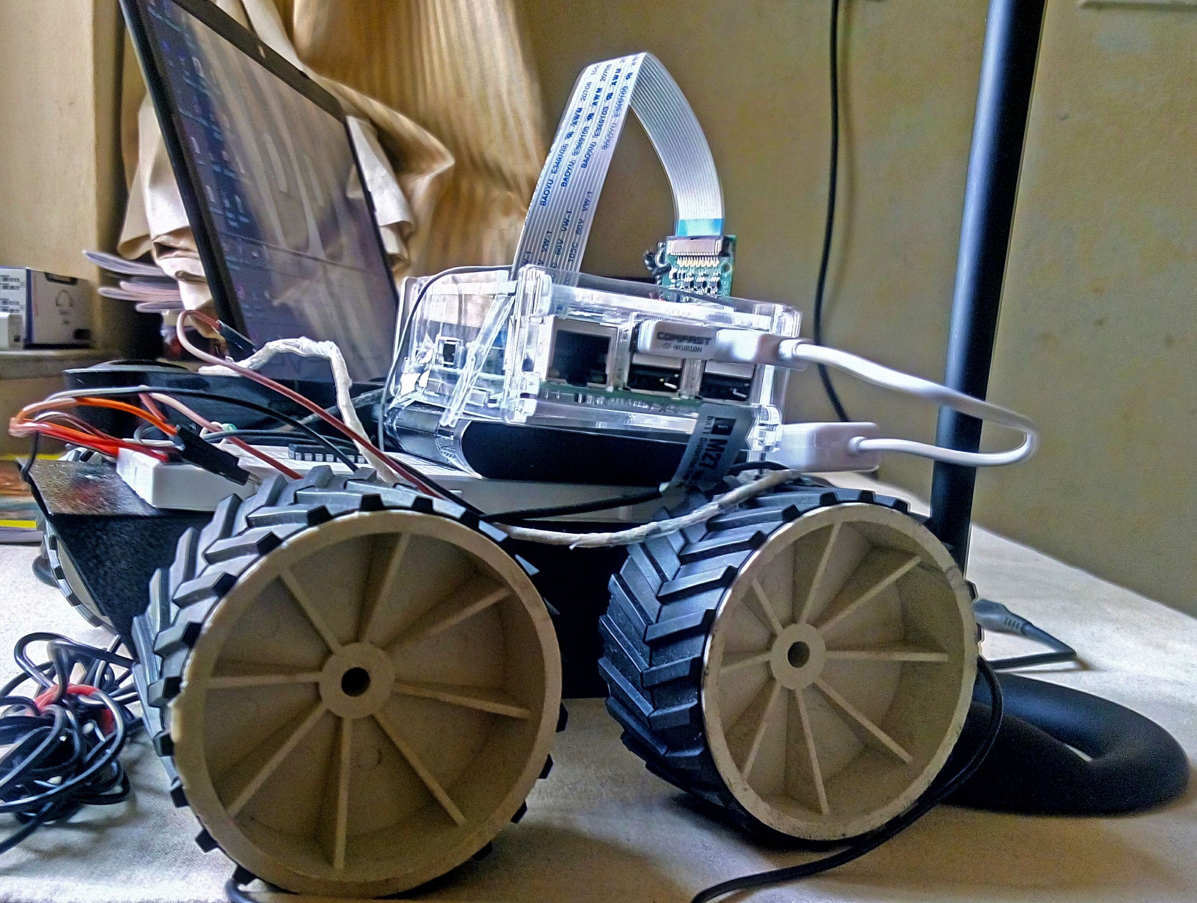Raspberr Pi Robot- a Hybrid Robot With Advance Features : 7 Steps ...