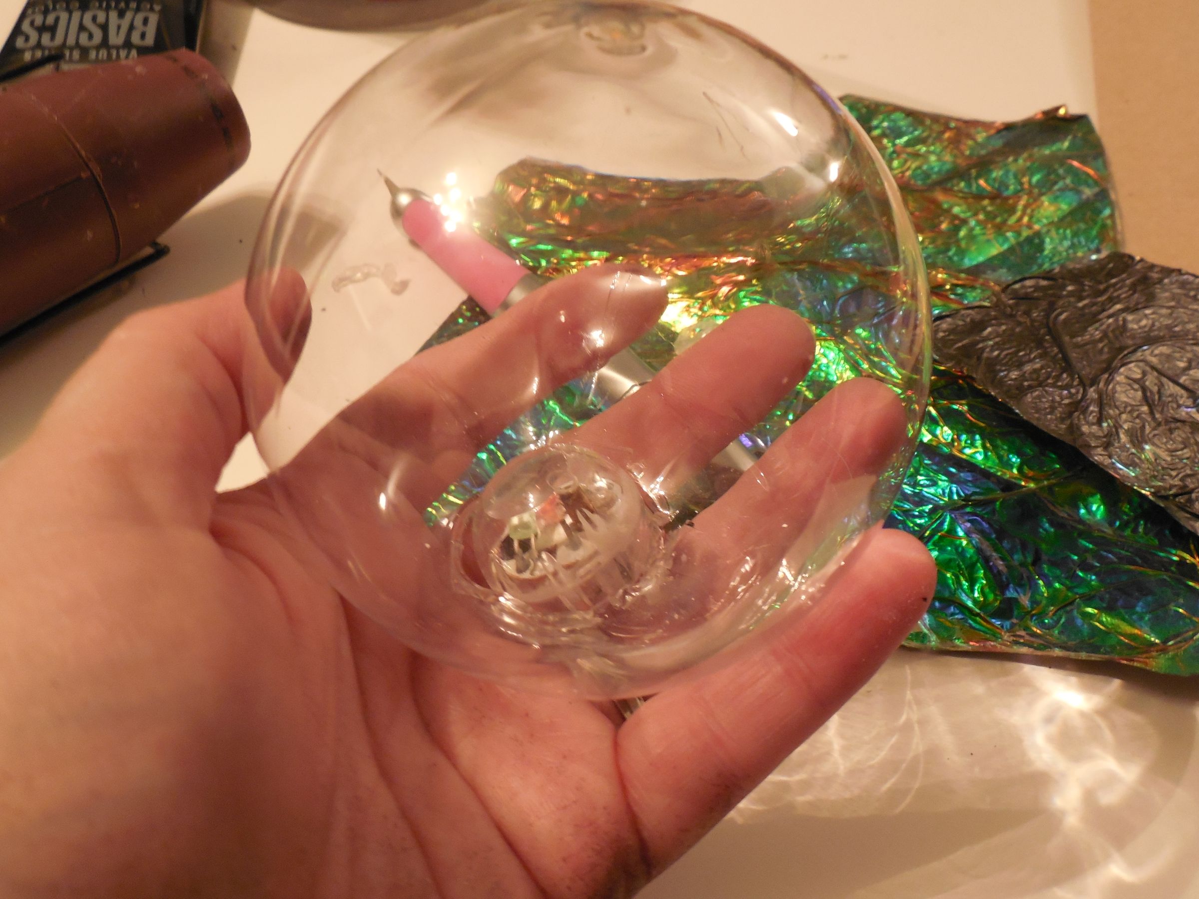 E-Z Enchanted Orb W/ Faux Driftwood Staff : 5 Steps (with Pictures ...