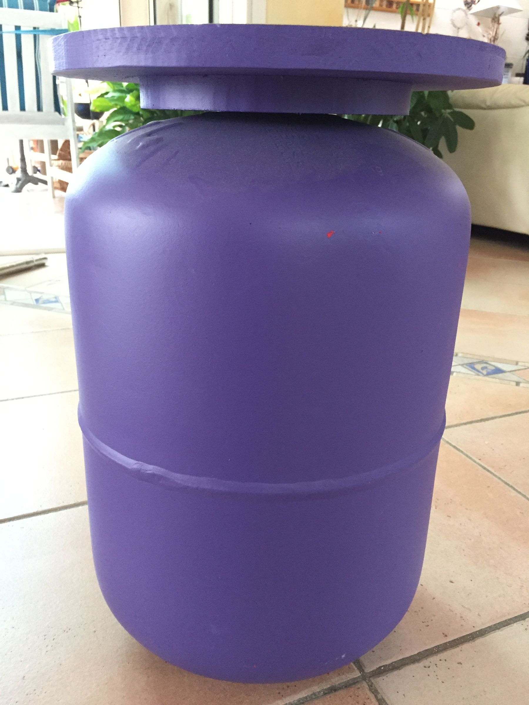 Weeble Wobble Stool Made With a Gas Tank : 7 Steps (with Pictures ...