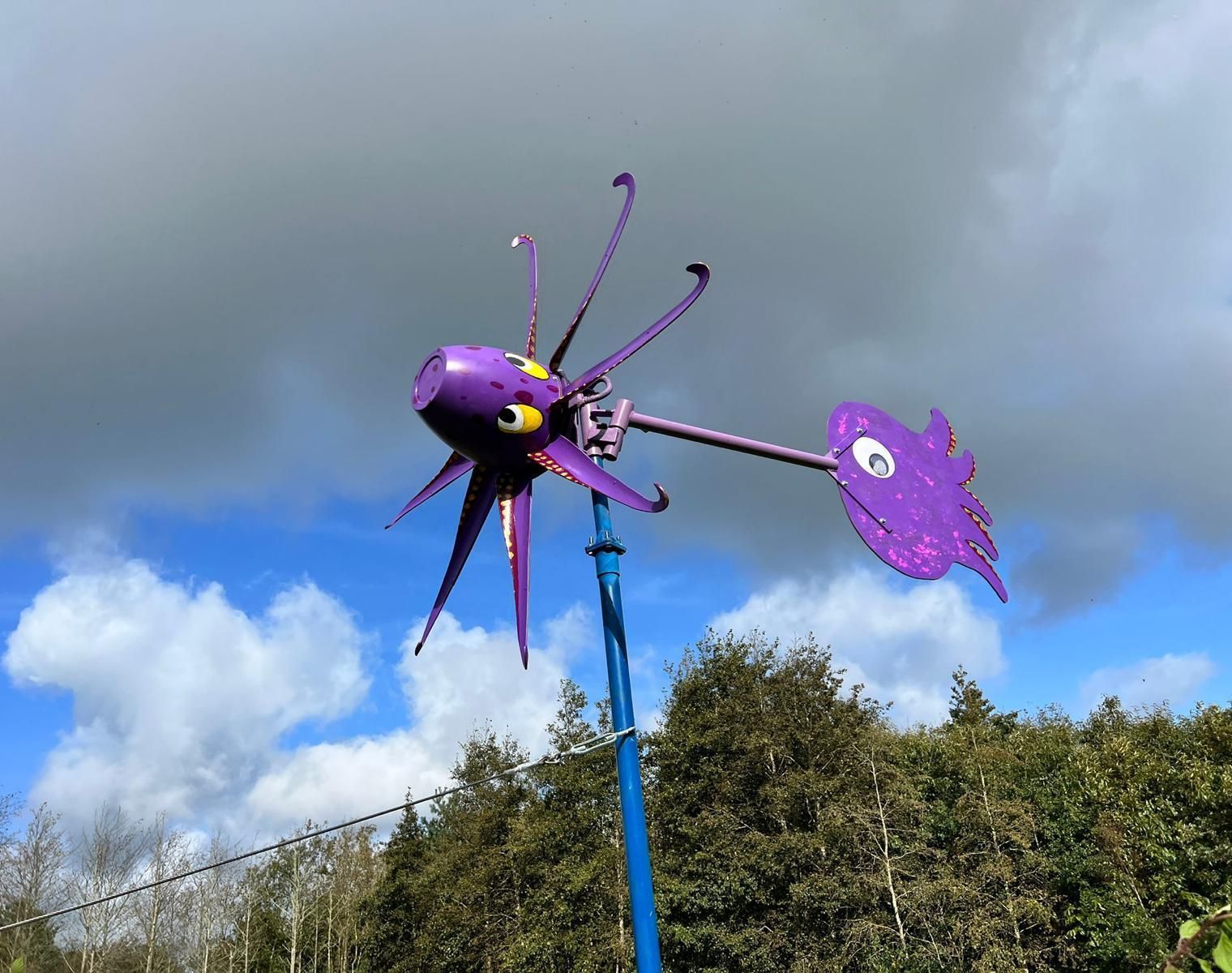We Made an OCTOPUS Wind Turbine! : 4 Steps - Instructables