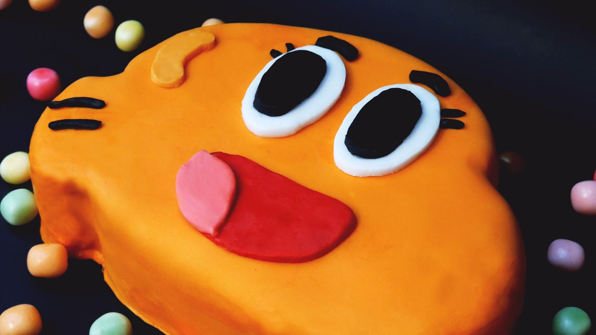The Amazing World of Gumball - Darwin Cake - Chocolate Cake : 4 Steps ...