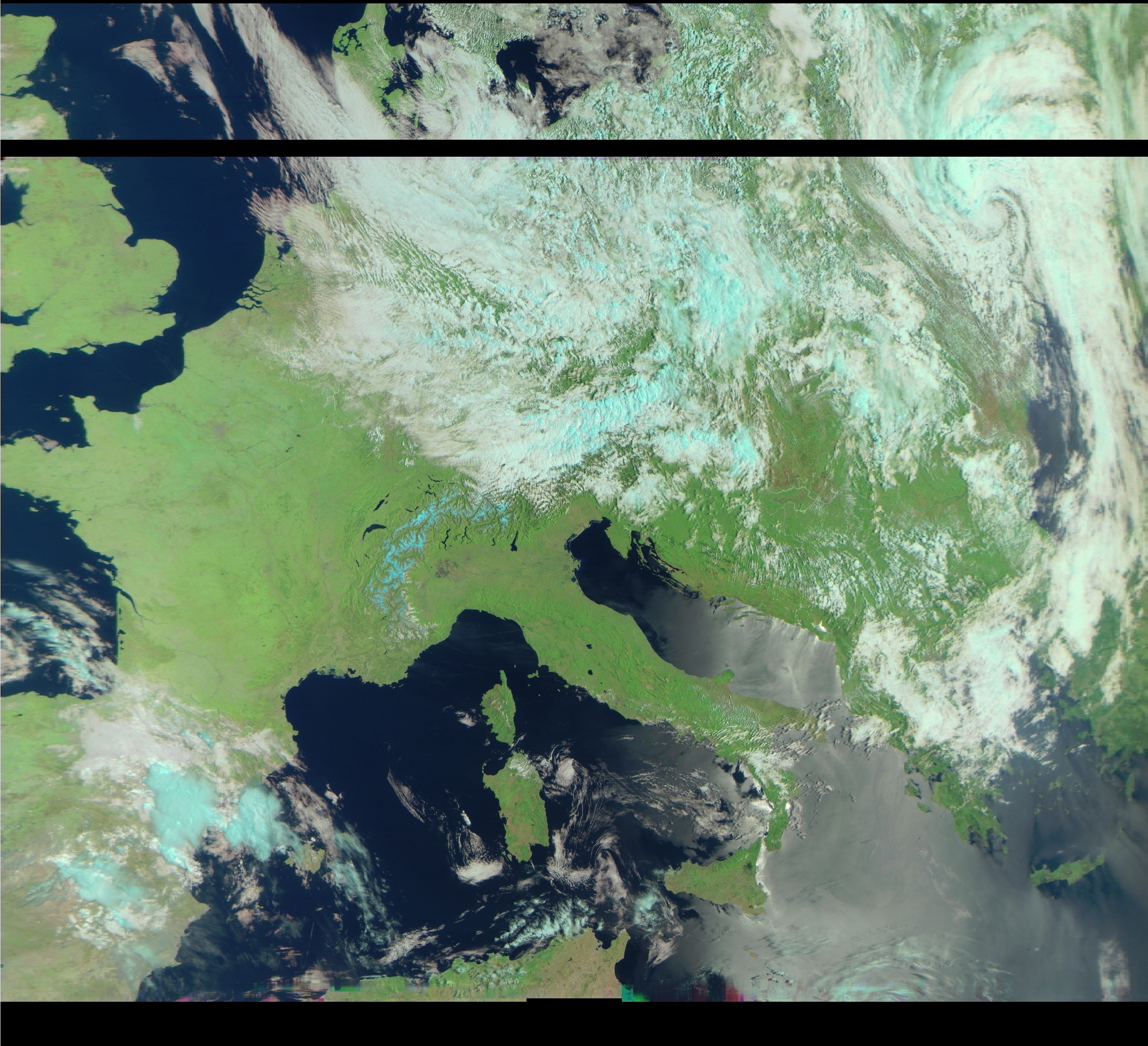 Receiving Images From Passing Weather Satellites (NOAA and METEOR M2 ...
