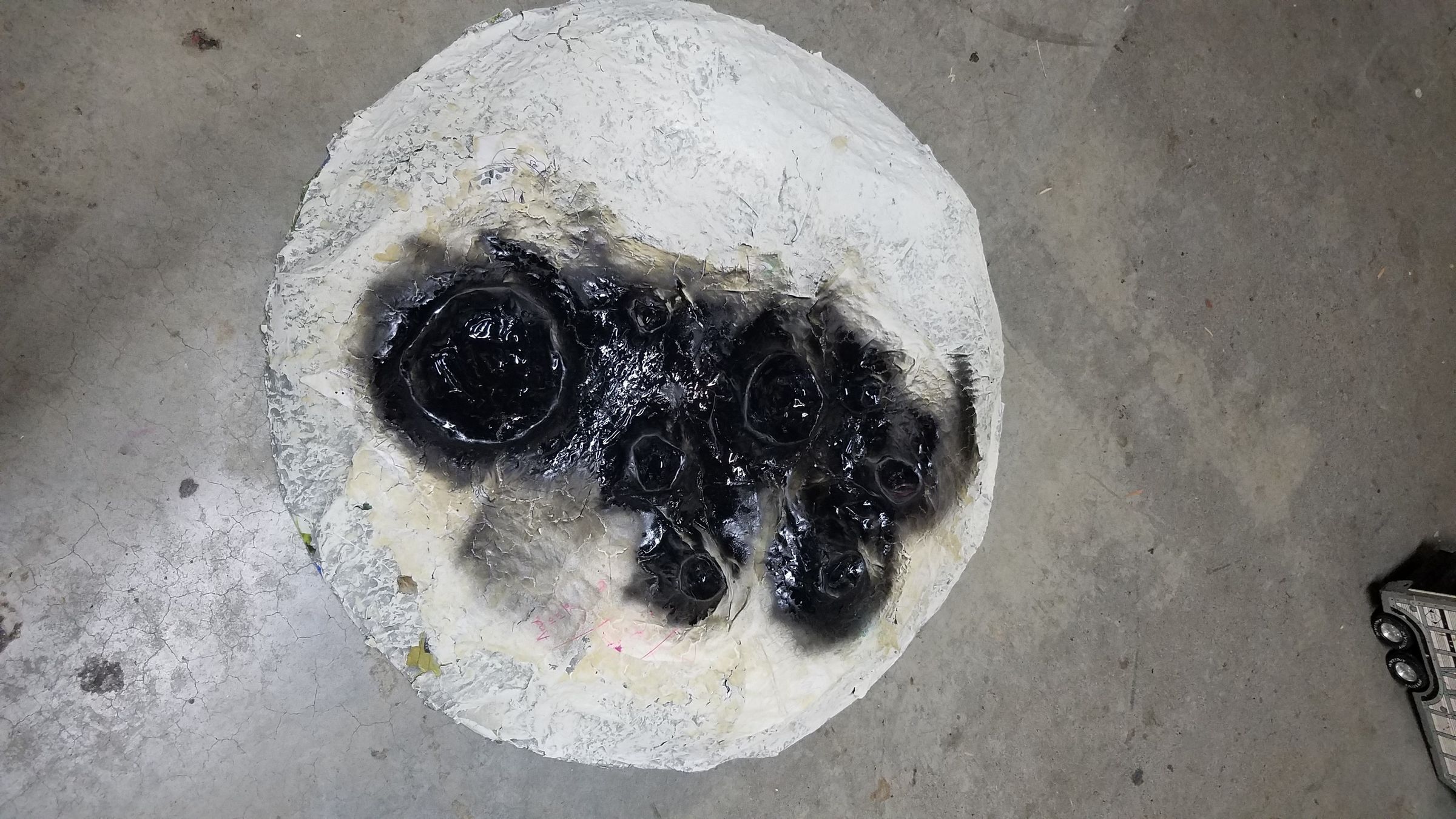 How to Make a Paper Mache Moon Wall Hanging : 9 Steps (with Pictures ...